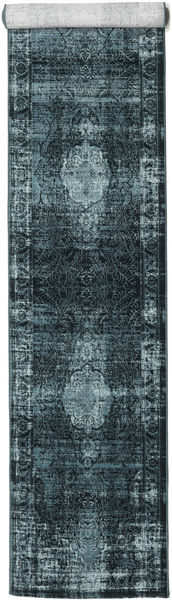 Jacinda - Dark Teal, Runner 80 x 300 cm Rug - Rugvista