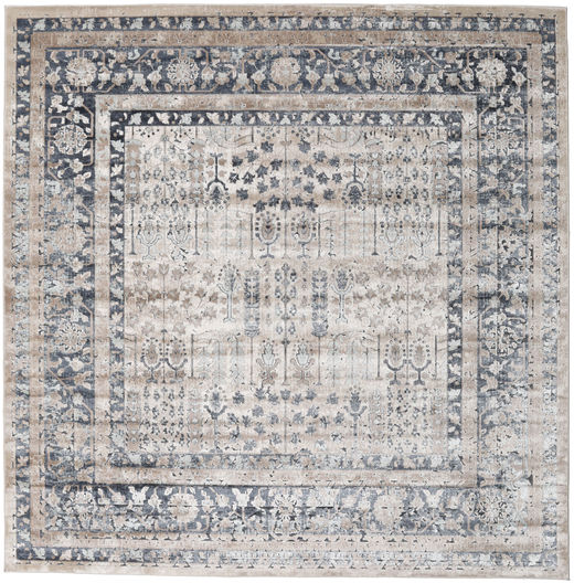 Talis - Beige / Grey 250 x 250 cm Rug - Rugvista