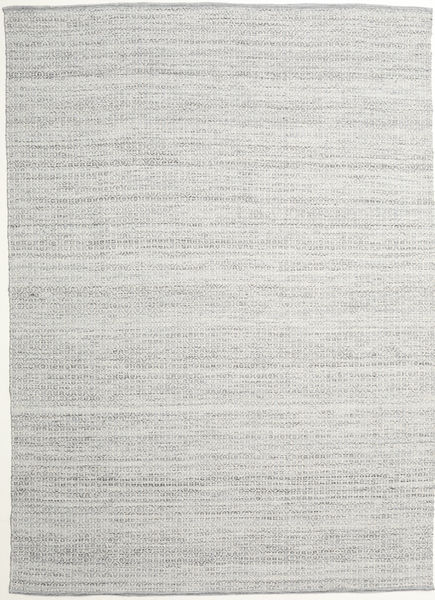 Alva - Grey / White 250 x 350 cm Wool Rug - Rugvista