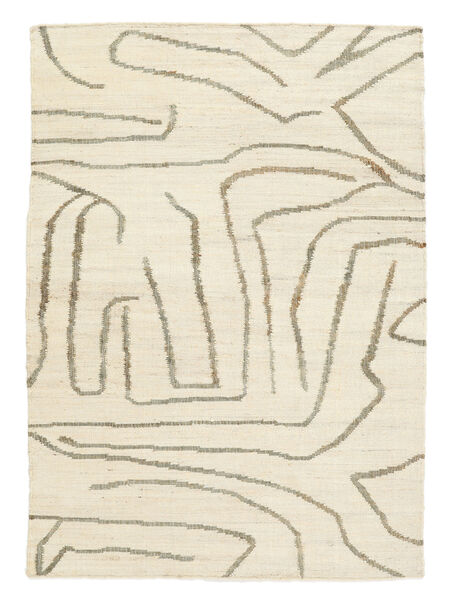 Native - Off White / Light Grey 140 x 200 cm Jute Rug - Rugvista