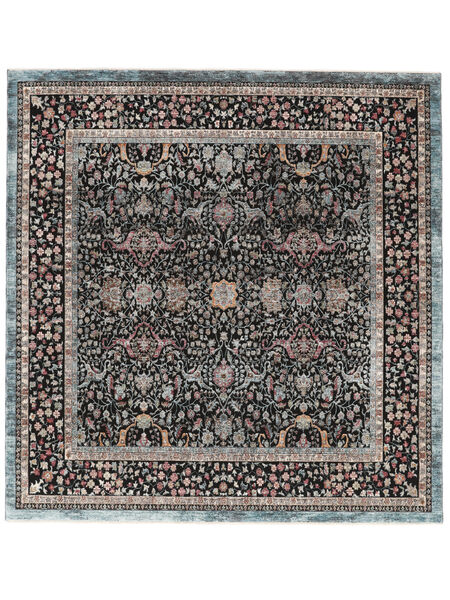 Paradiso - Black / Multicolor 240 x 240 cm Rug - Rugvista