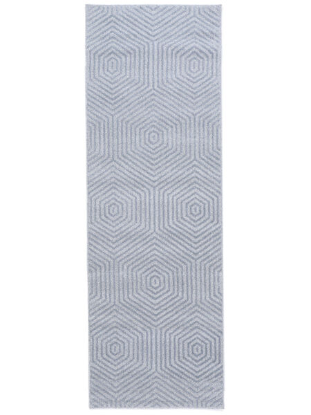 Diamond Grace - Blå, Avlång 100 x 300 cm Matta - Rugvista