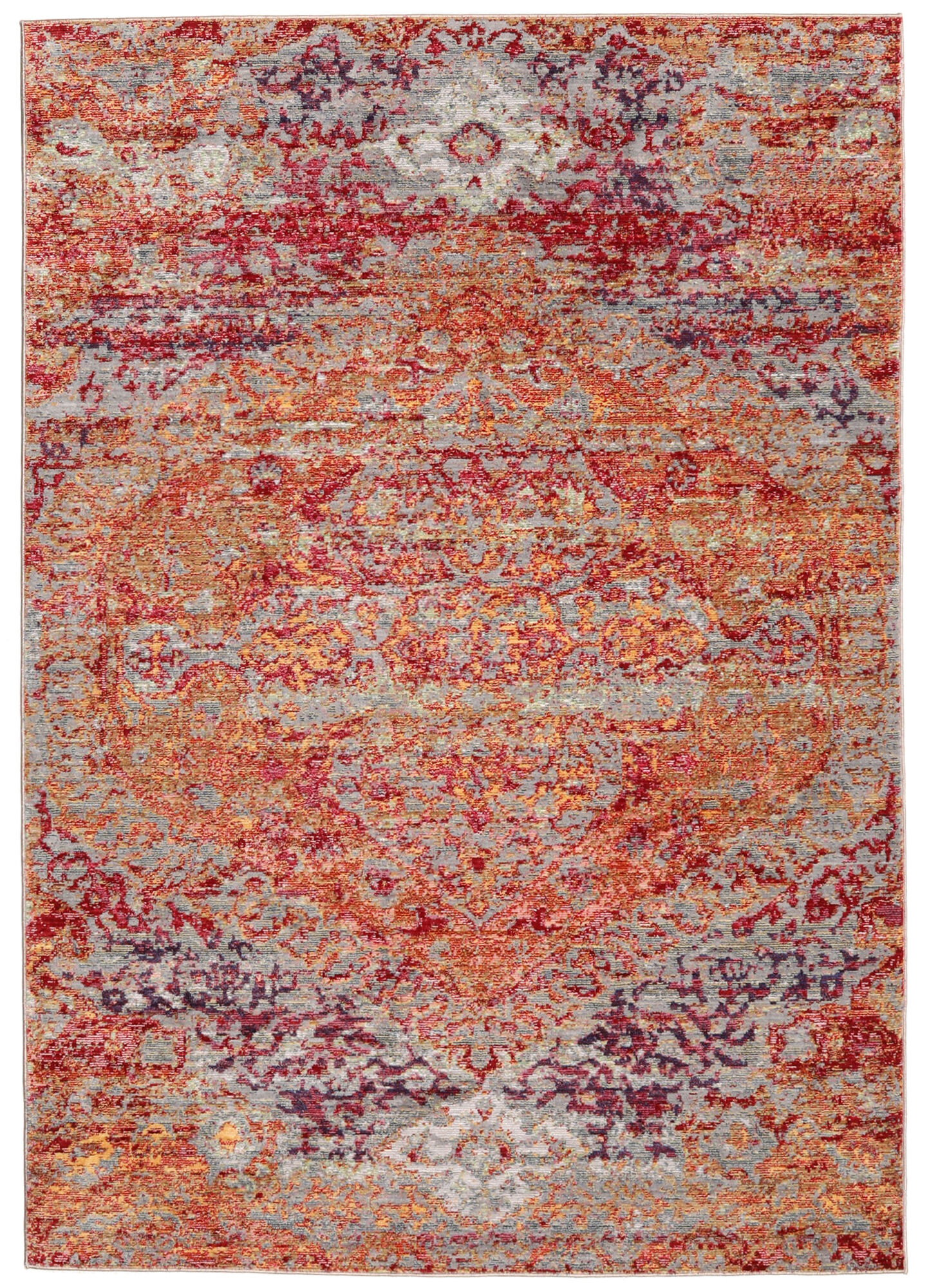 Pashmina - Rust Red / Multicolor 160 x 230 cm Rug - Rugvista