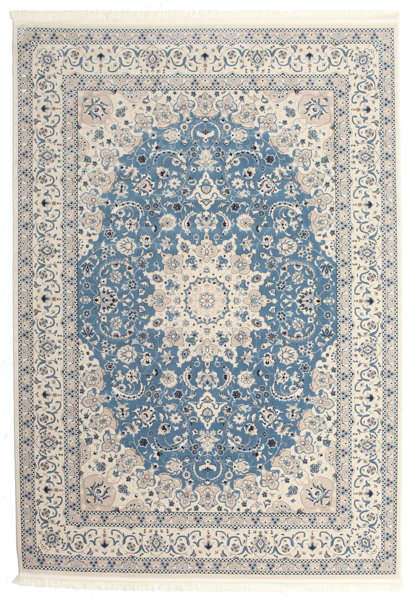 Nain Emilia - Light Blue 250 x 350 cm Rug - Rugvista