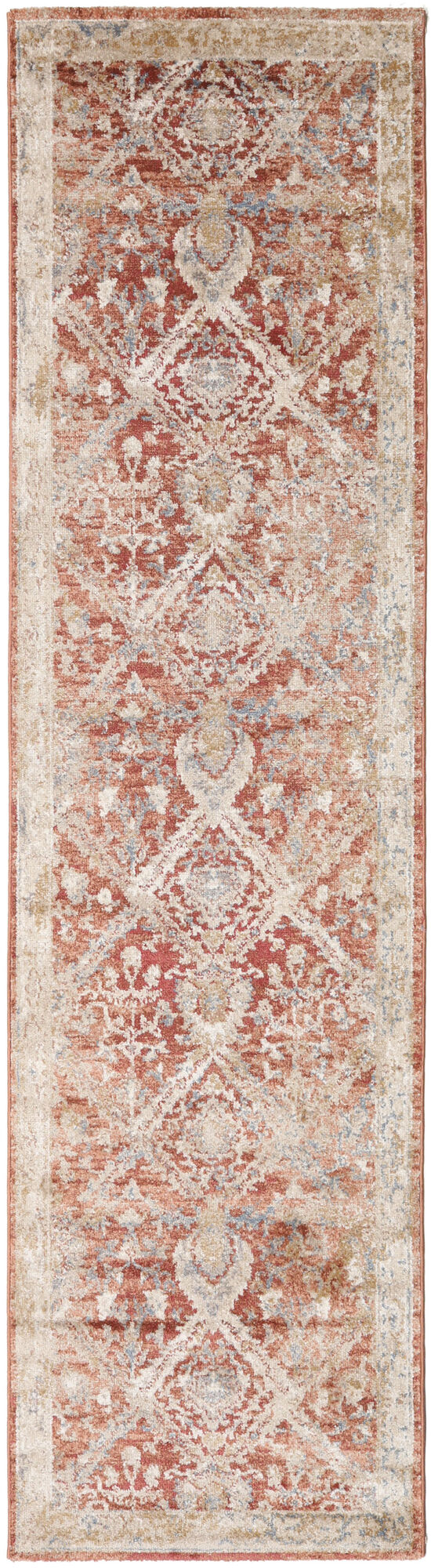 Talitha - Terracotta, Runner 80 x 300 cm Rug - Rugvista
