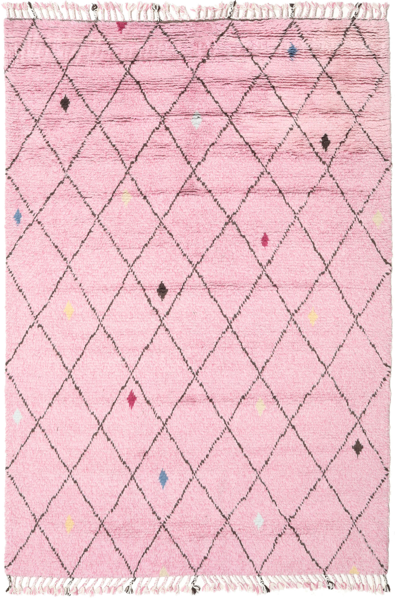 Rugvista Premium - Alta - Rosa 200 x 300 cm Tapete Lã - Rugvista