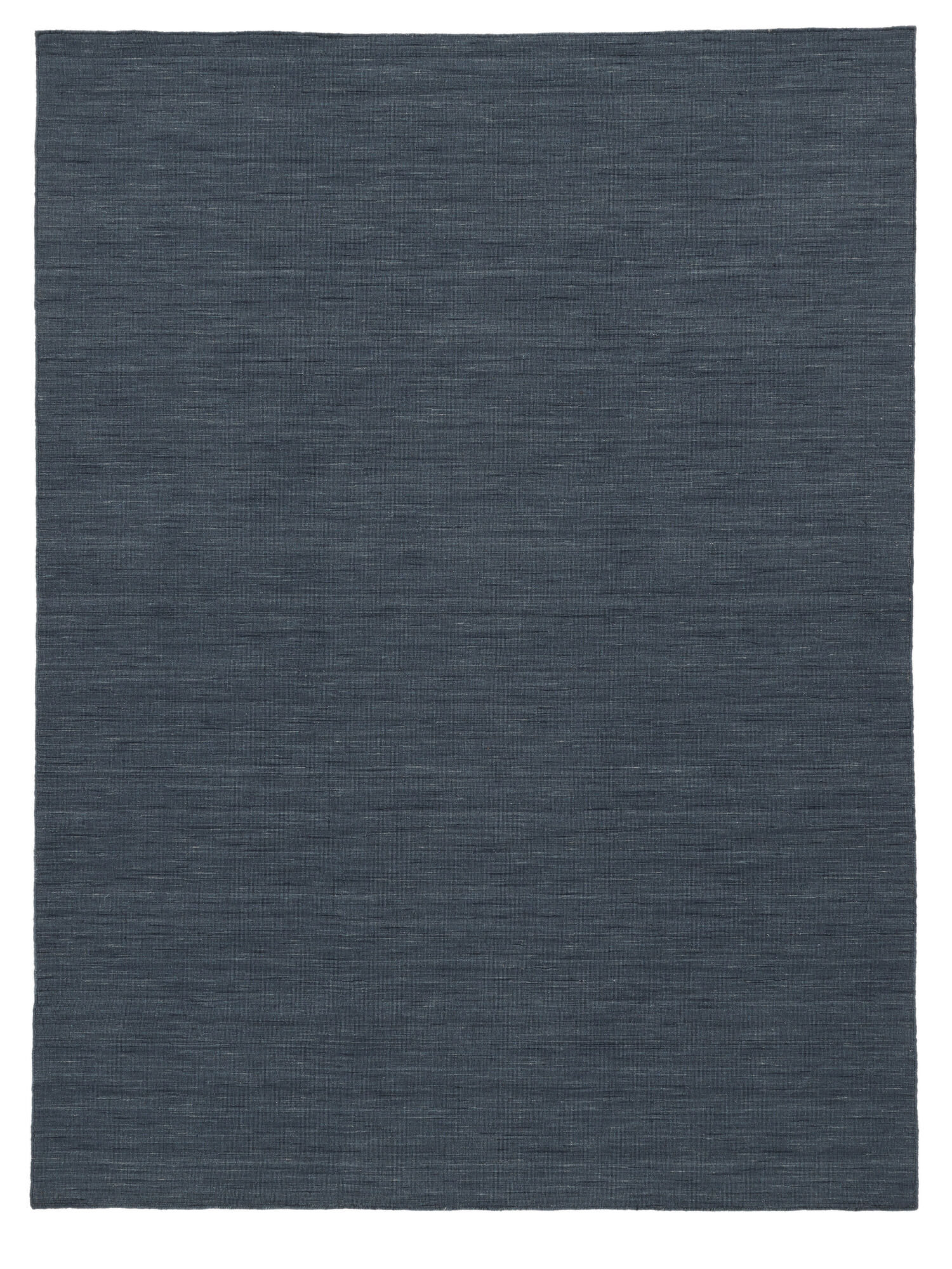 Kilim loom - Navy Blue 140 x 200 cm Wool Rug - Rugvista