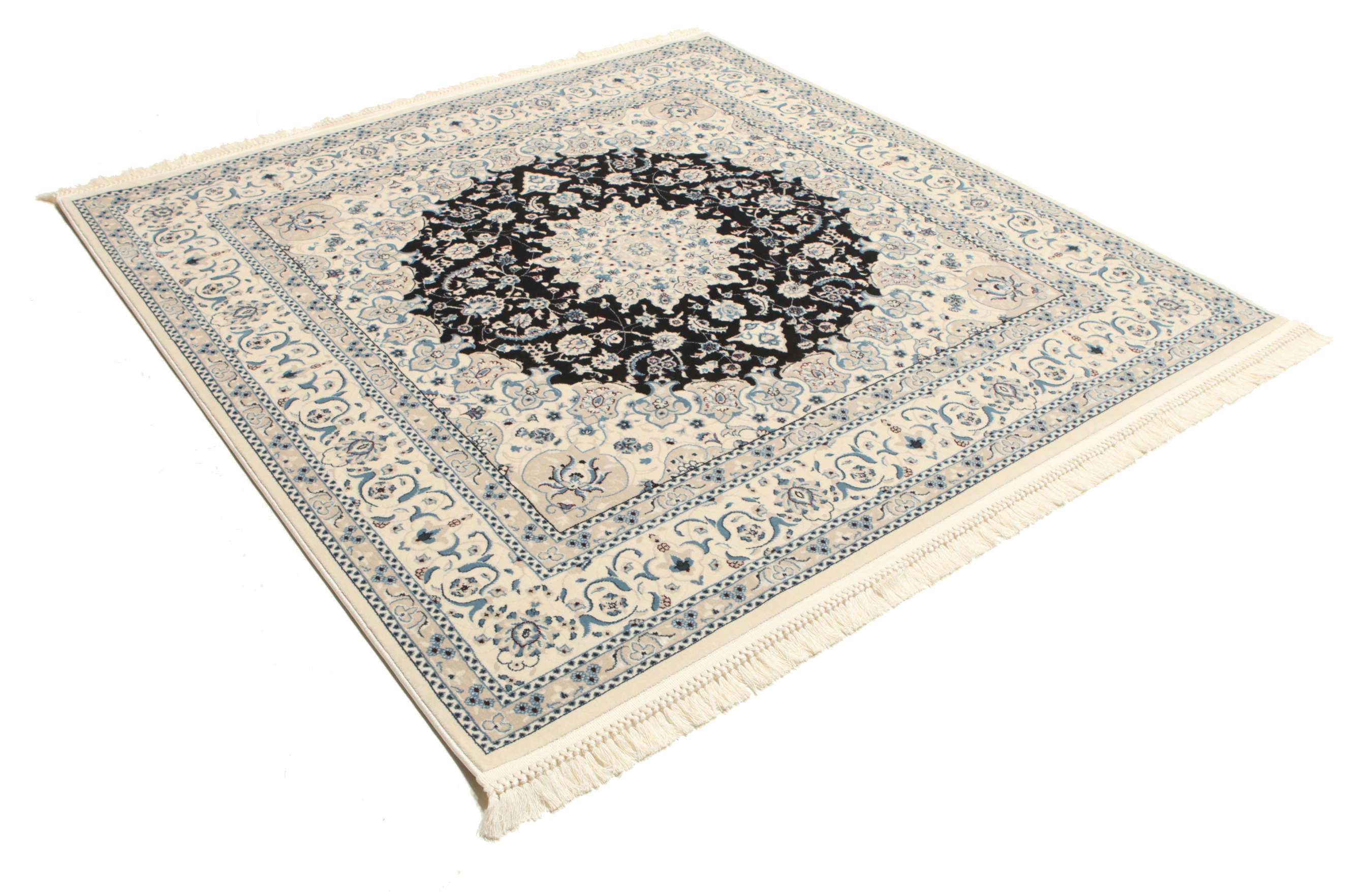 Nain Emilia - Dark Blue 200 x 200 cm Rug - Rugvista