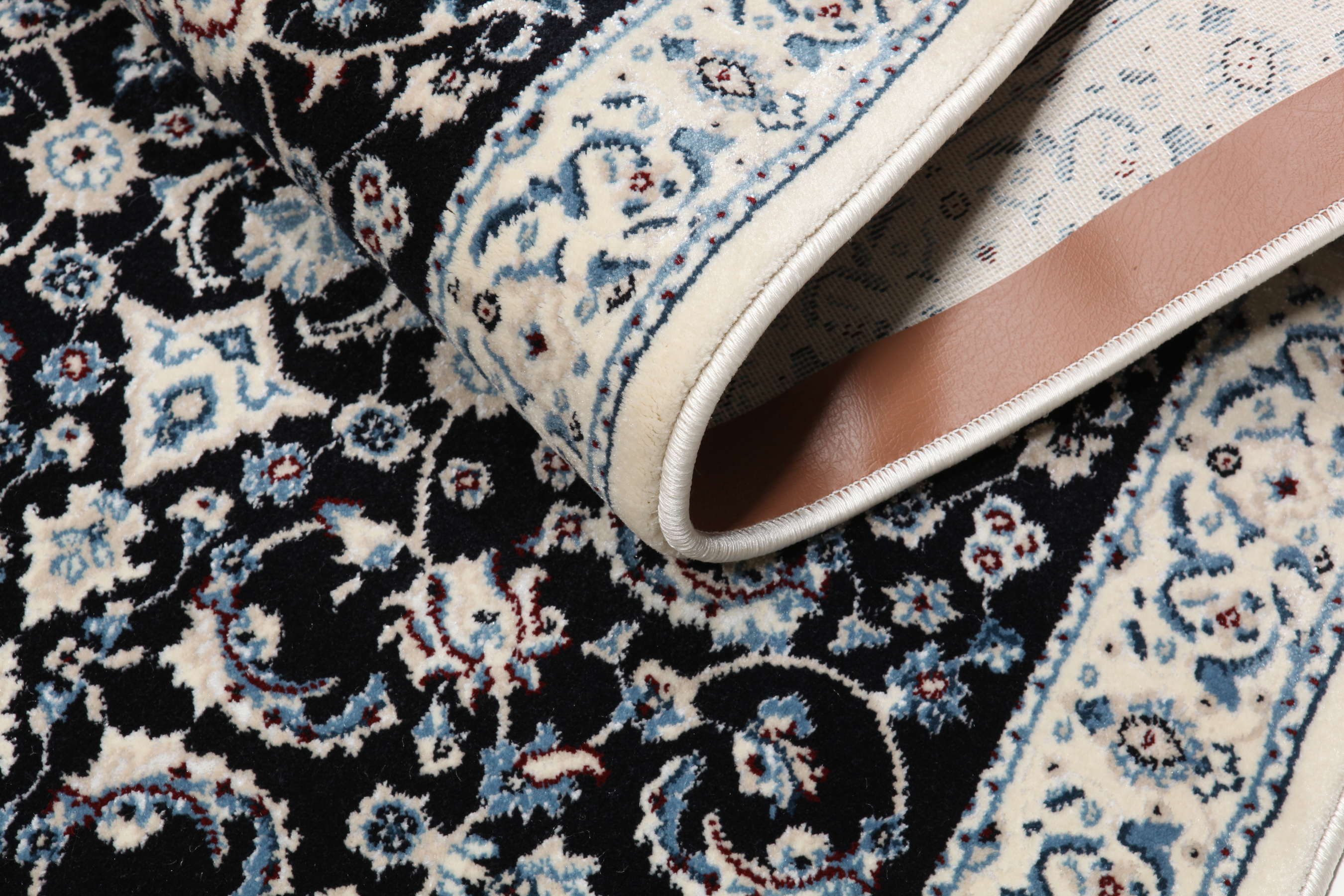 Nain Emilia - Dark Blue, Runner 80 x 400 cm Rug - Rugvista