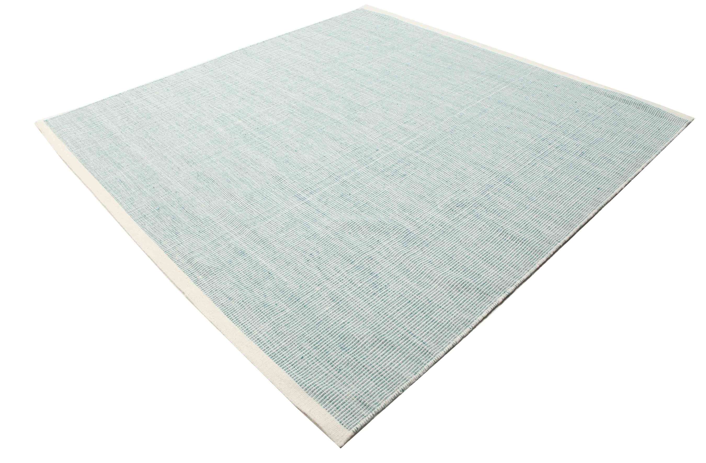 Seaby - Blue 250 x 250 cm Wool Rug - Rugvista