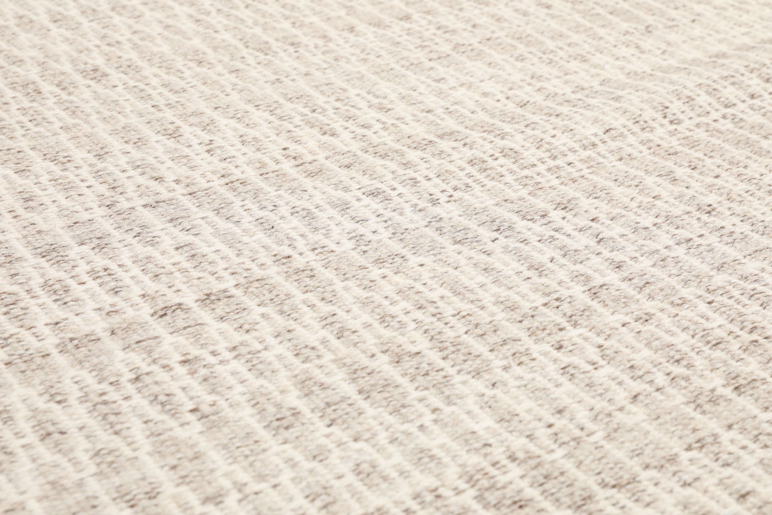 Kilim Long Stitch - Beige 210 x 290 cm Wool Rug - Rugvista