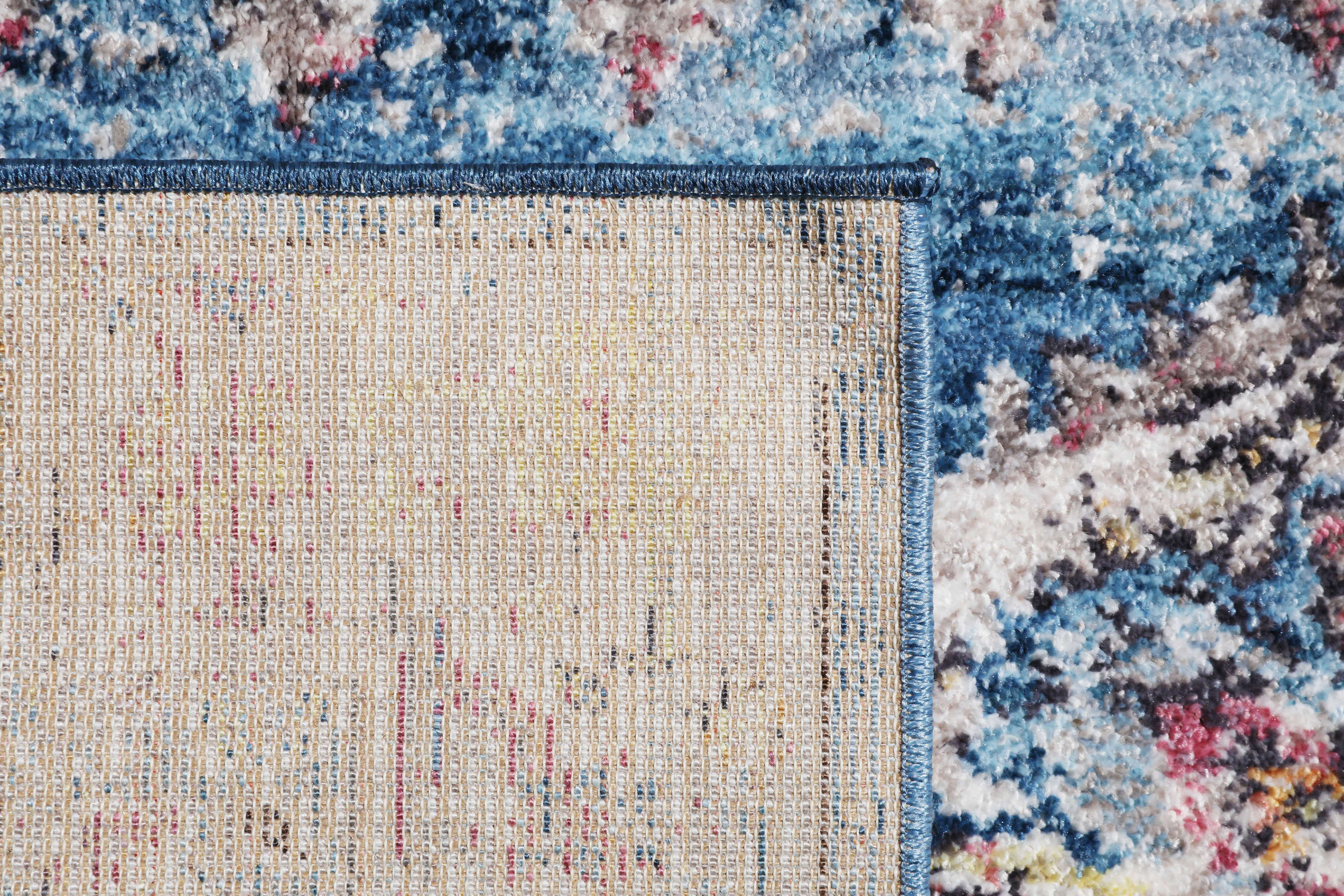 Cornelia - Blue / Multicolor, Runner 80 x 300 cm Rug - Rugvista