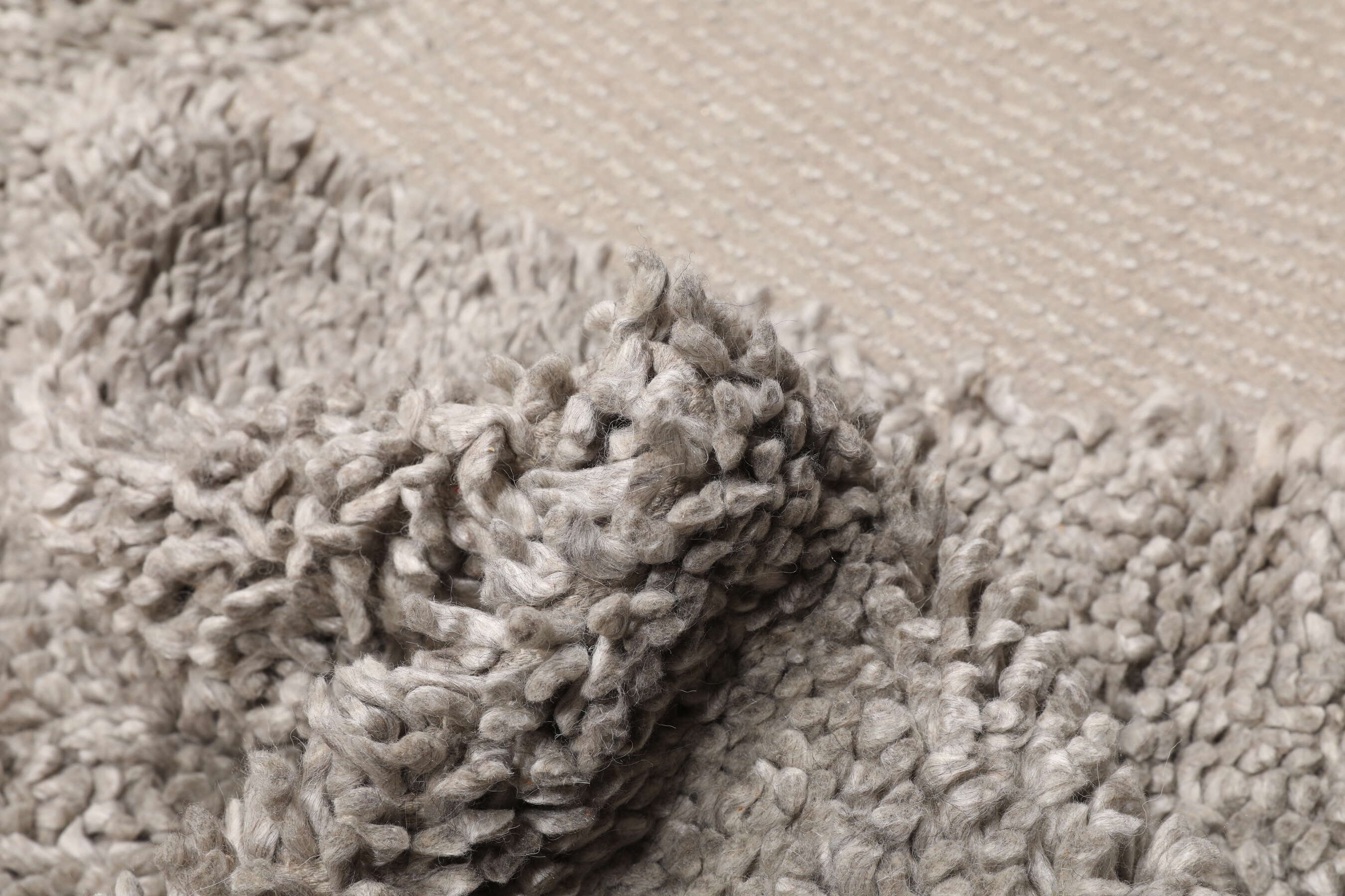 Stick Saggi - Greige 210 x 290 cm Wool Rug - Rugvista