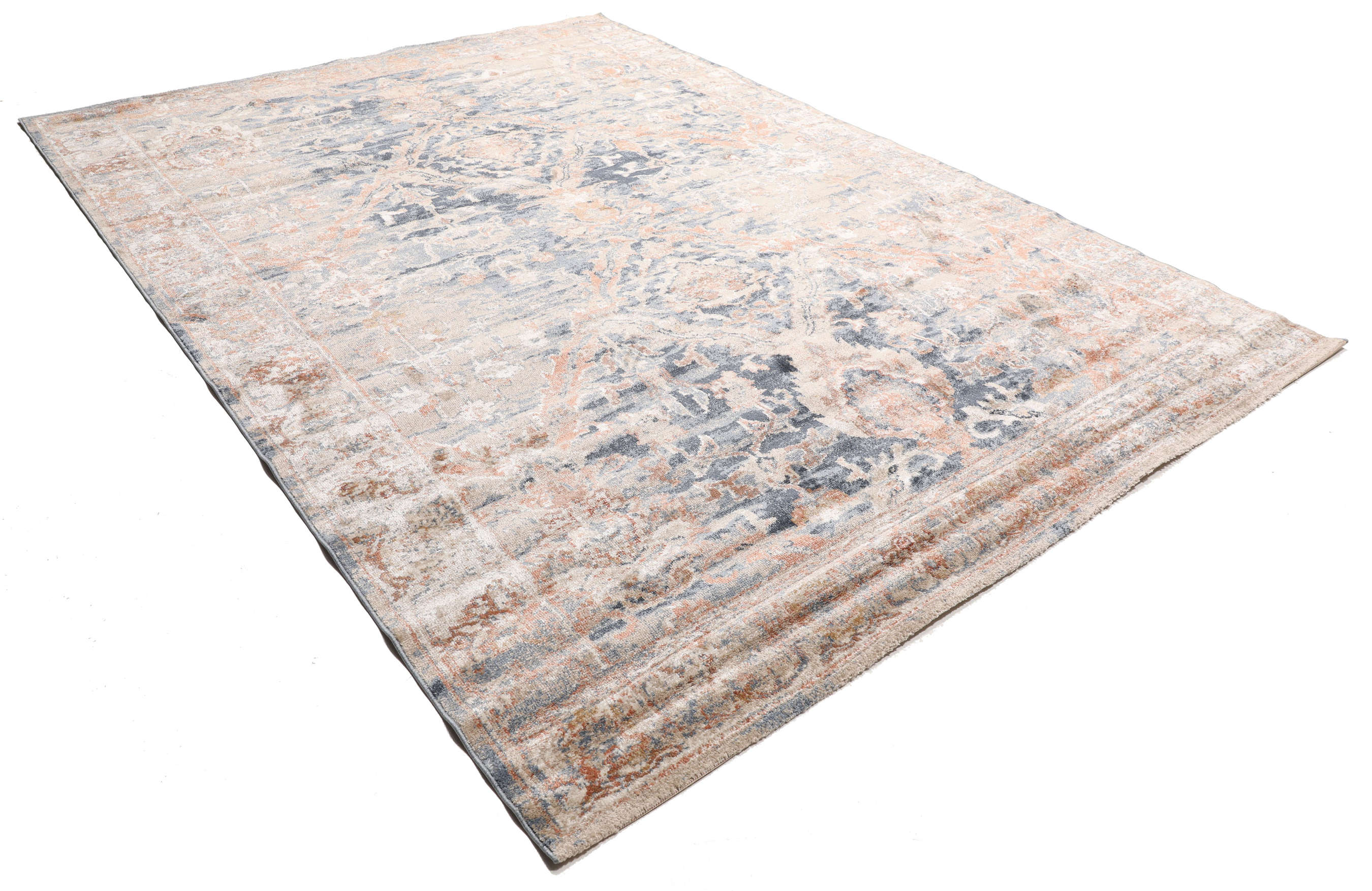 Talitha - Blue / Beige 250 x 350 cm Rug - Rugvista
