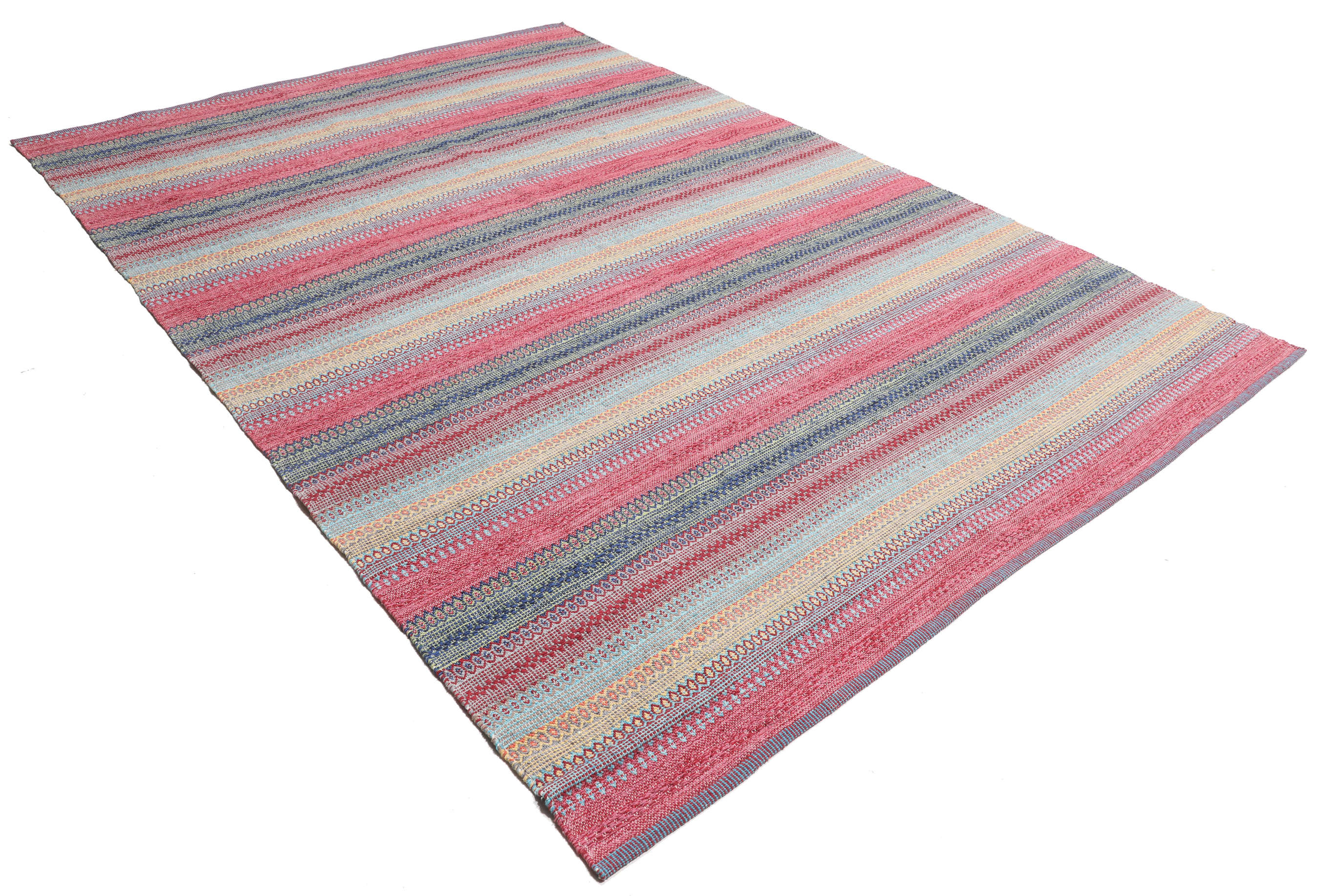 Wilma - Rosa 220 x 320 cm Tappeti Cotone - Rugvista