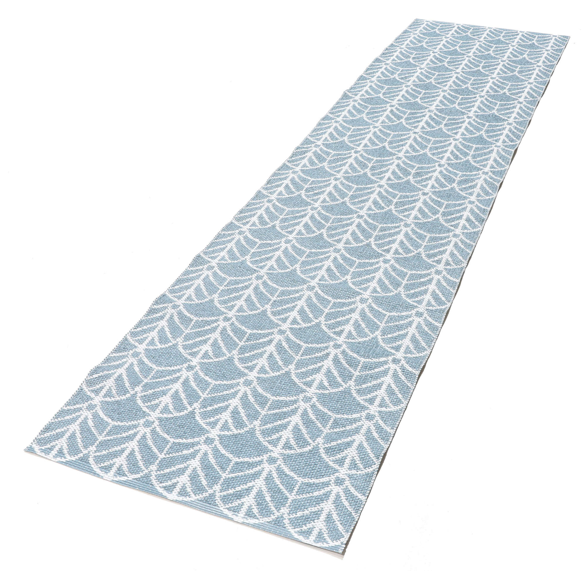 Arch - Blue, Runner 70 x 200 cm Plastic Rug - Rugvista