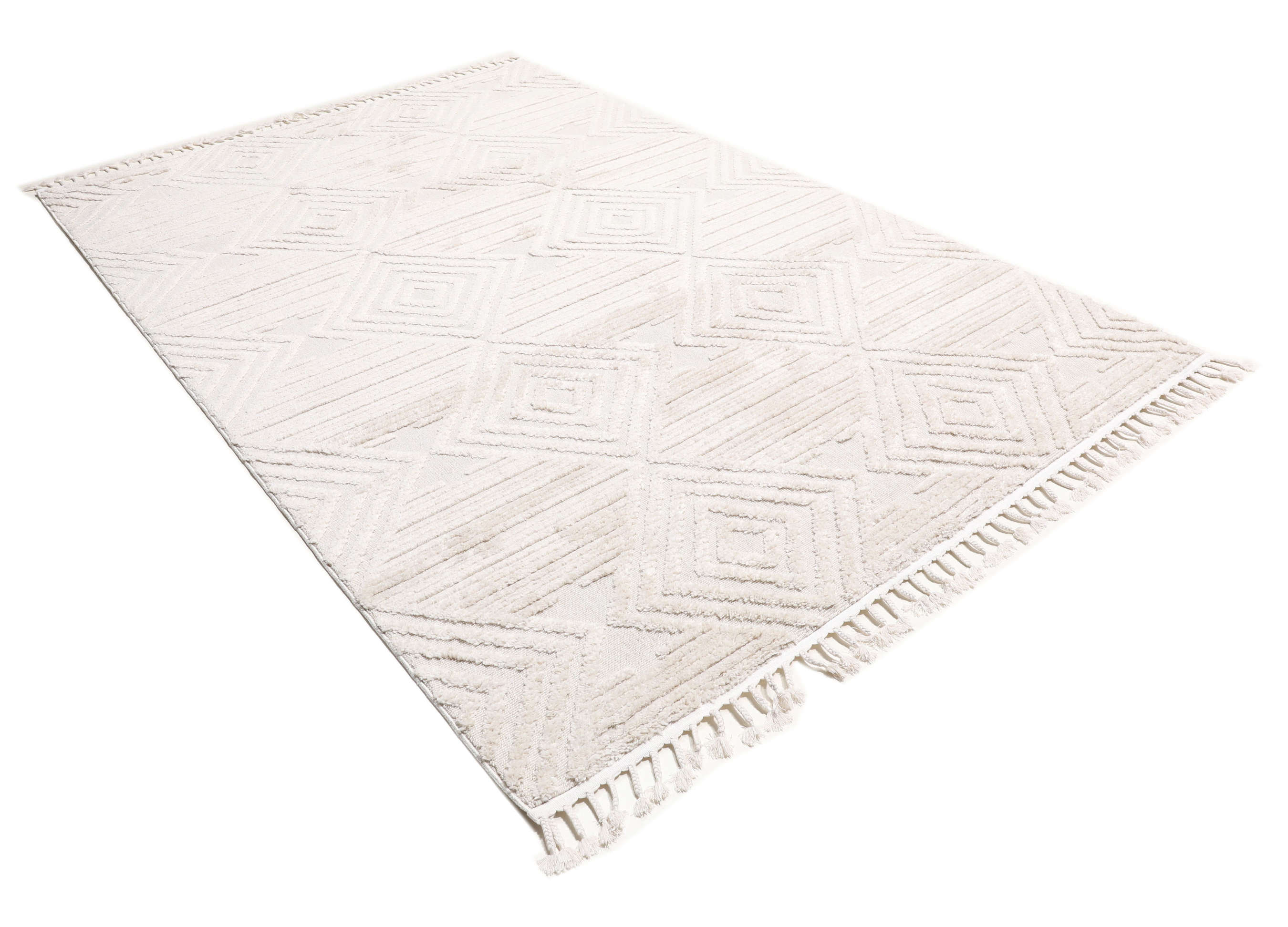 Taj - Cream White 200 x 290 cm Rug - Rugvista