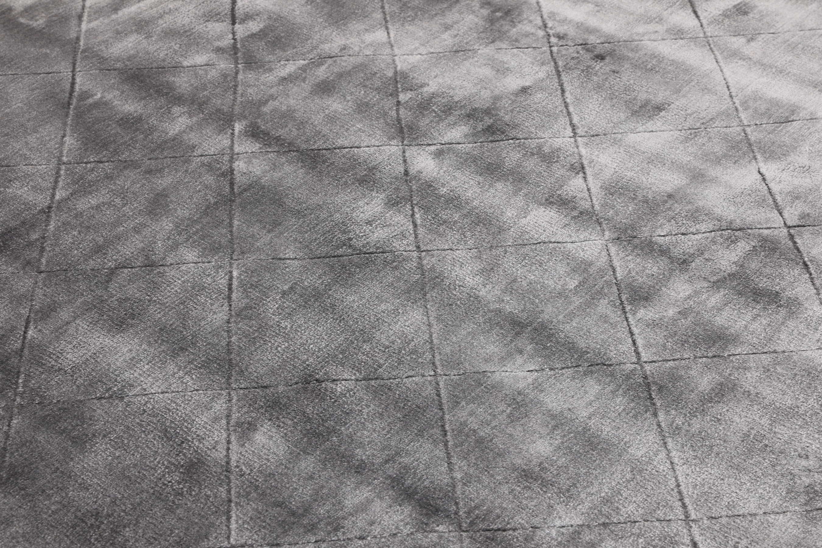 Brooklyn - Grey 300 x 400 cm Viscose Rug - Rugvista