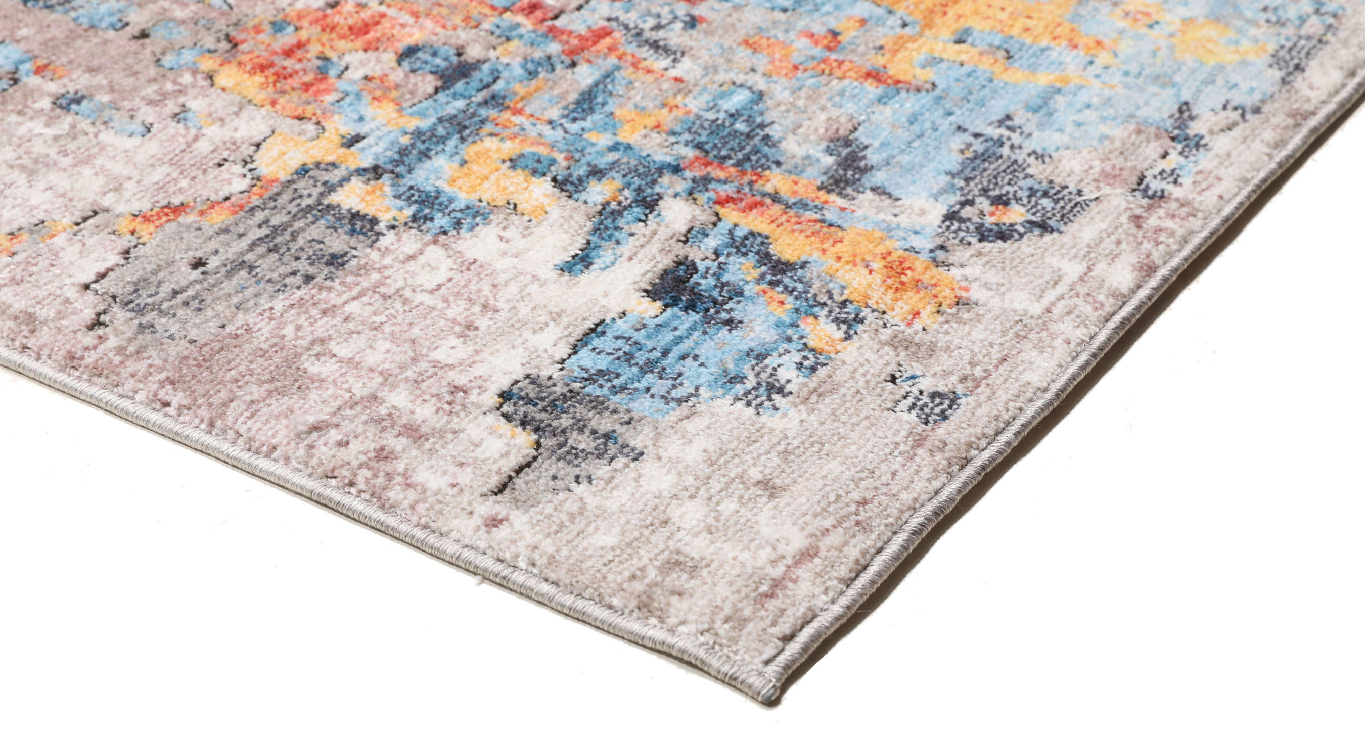 Lorentz - Grey / Multicolor 200 x 300 cm Rug - Rugvista