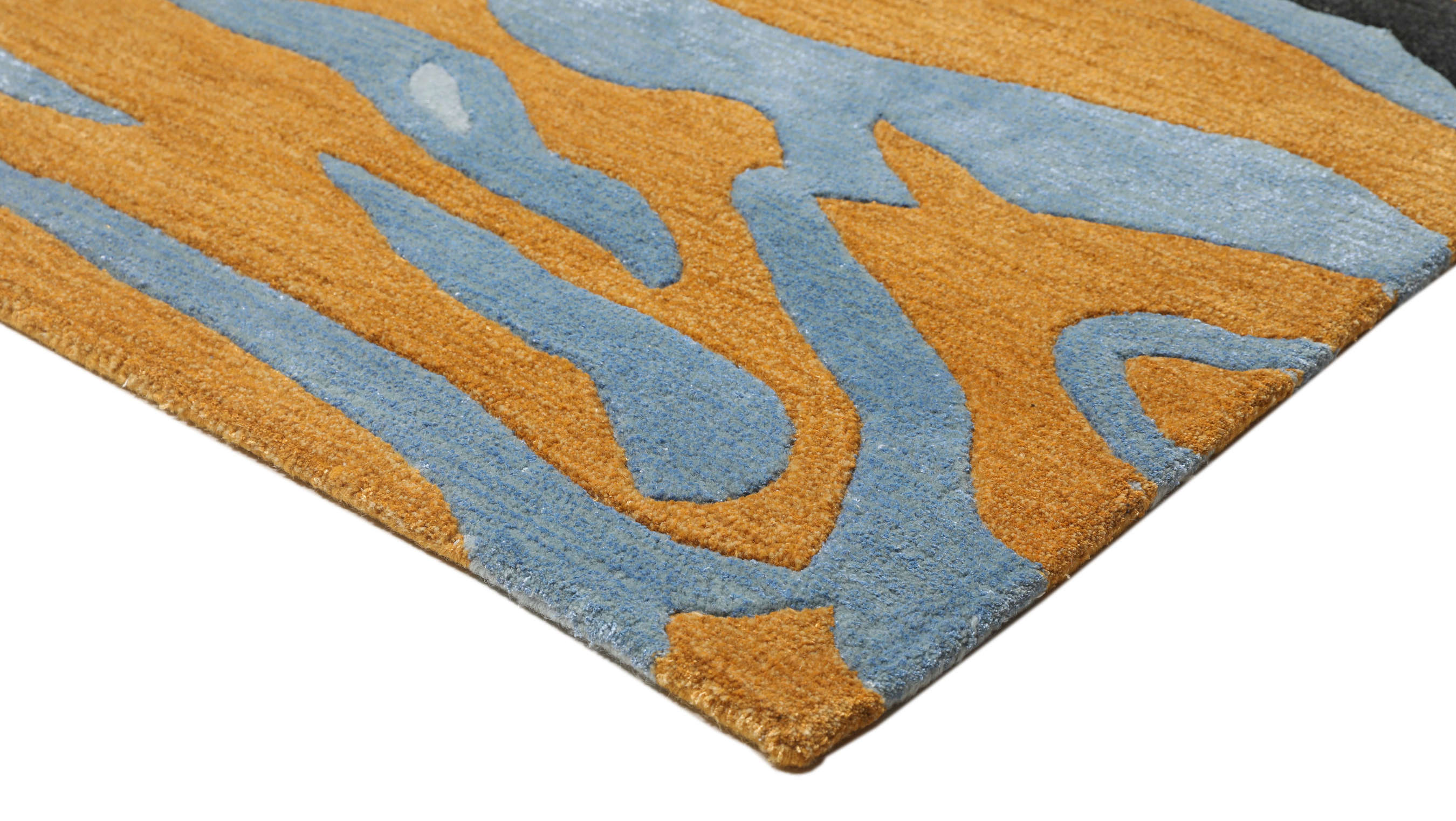 Love Tiger - Orange / Grey 250 x 350 cm Rug - Rugvista