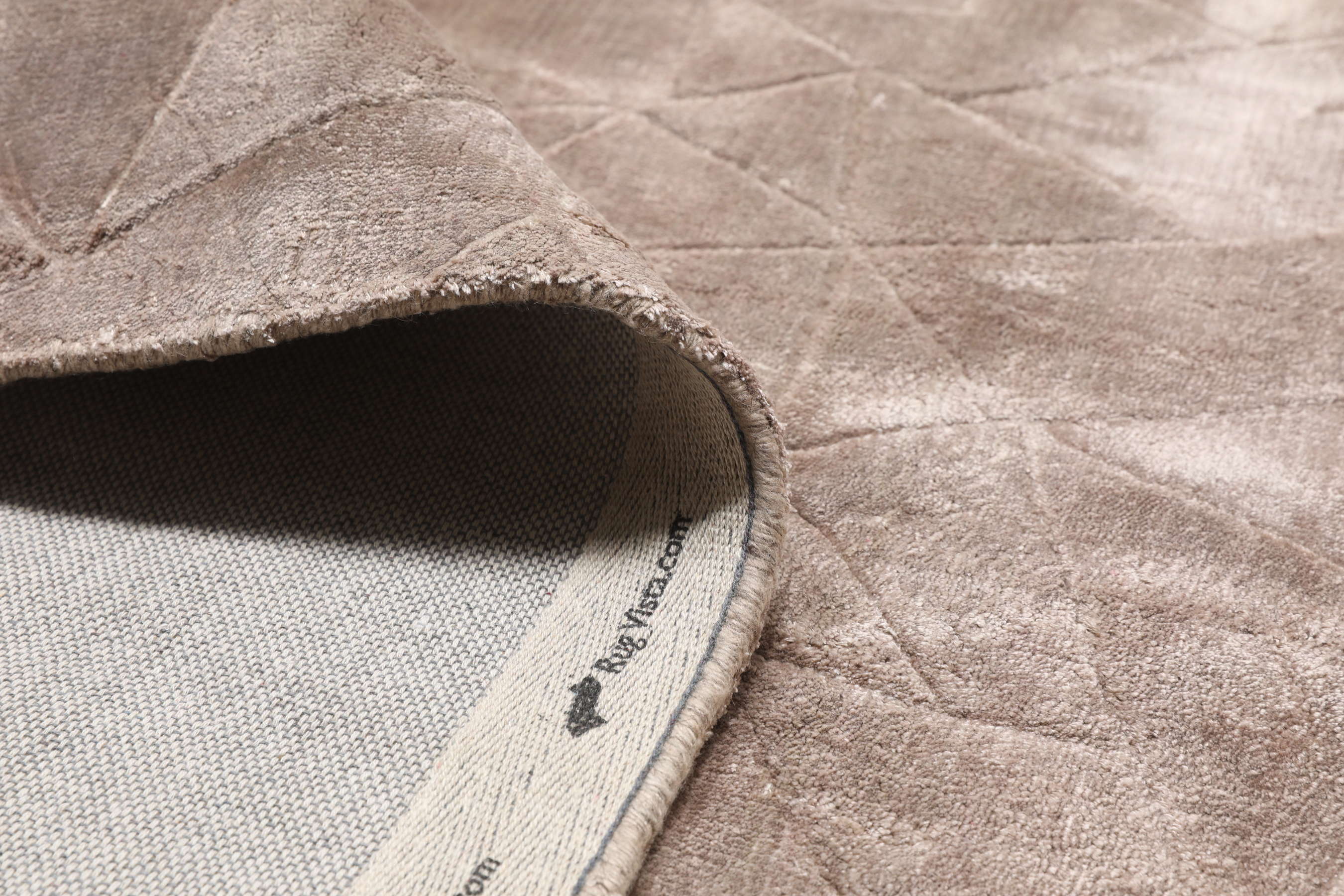 Crystal - Cream Beige 210 x 290 cm Viscose Rug - Rugvista