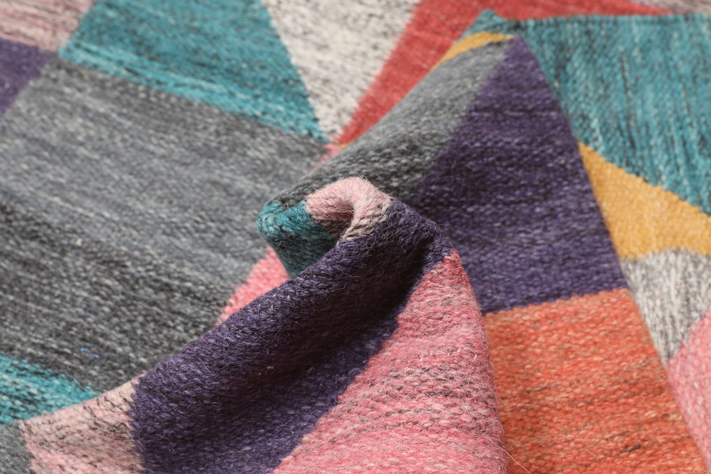 Caleido Multicolor 120 X 180 Cm Wool Rug Rugvista