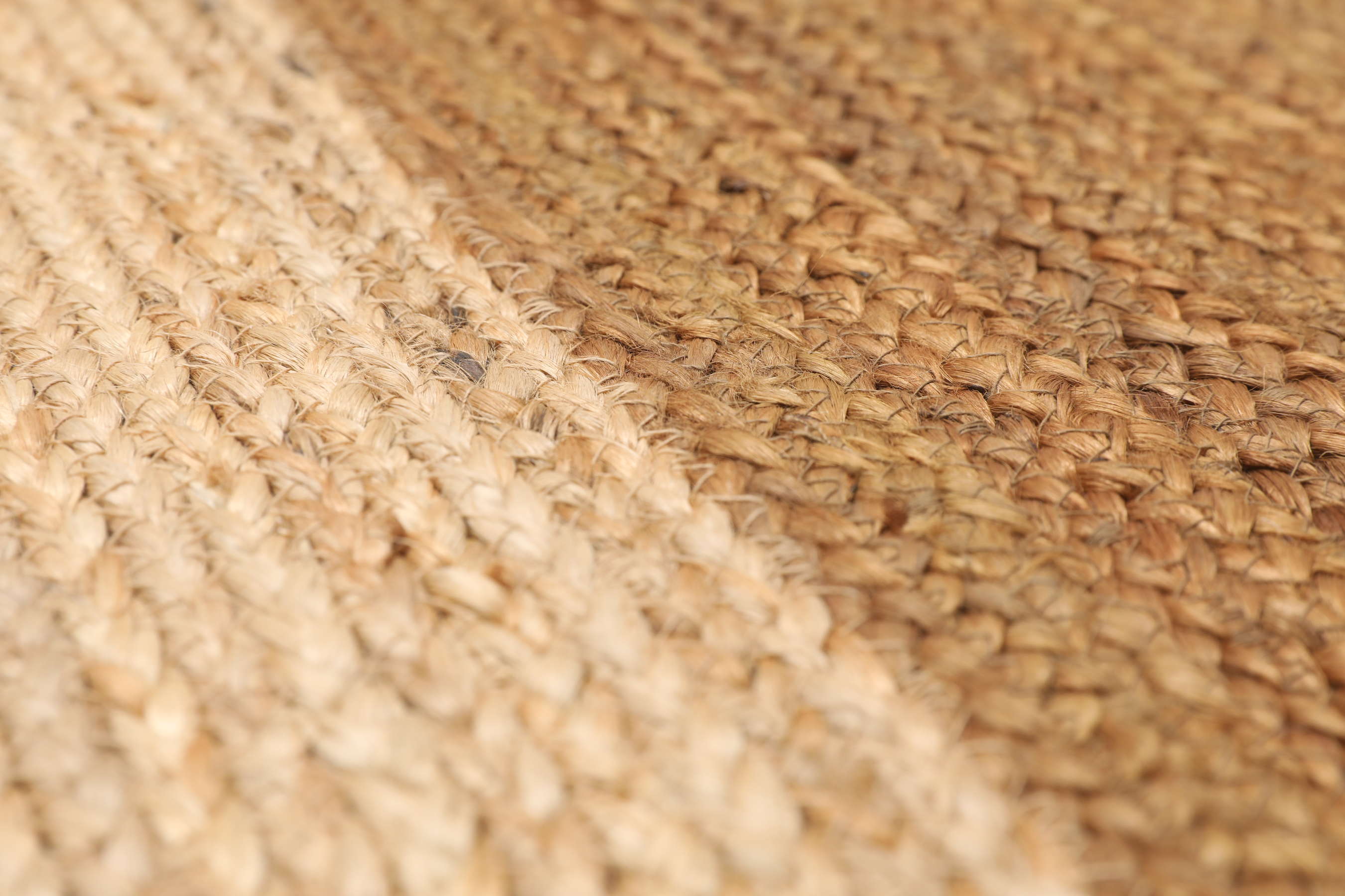 Frida Stripe - Brown 140 x 200 cm Jute Rug - Rugvista