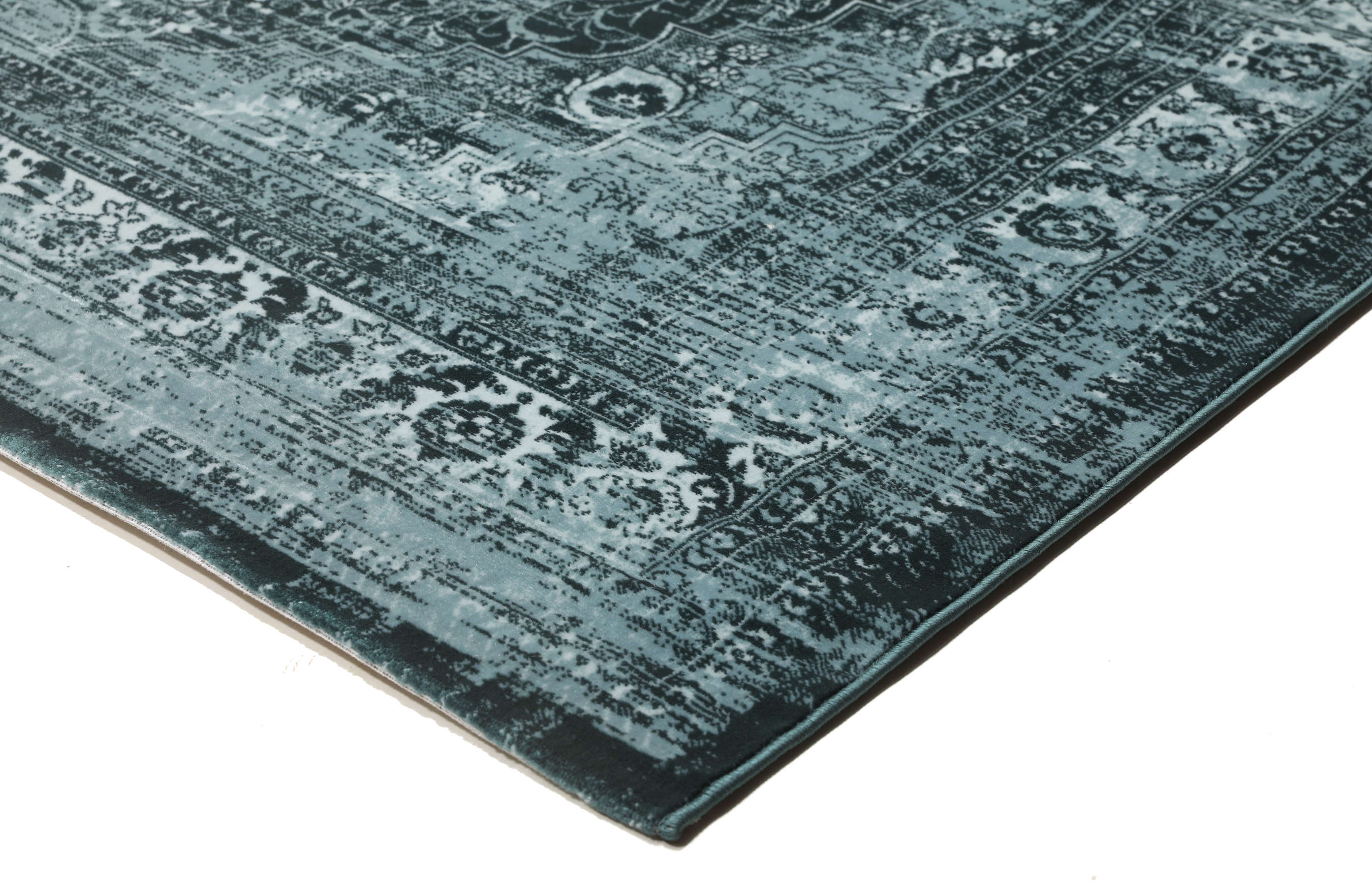 Jacinda - Dark Teal 240 x 350 cm Rug - Rugvista