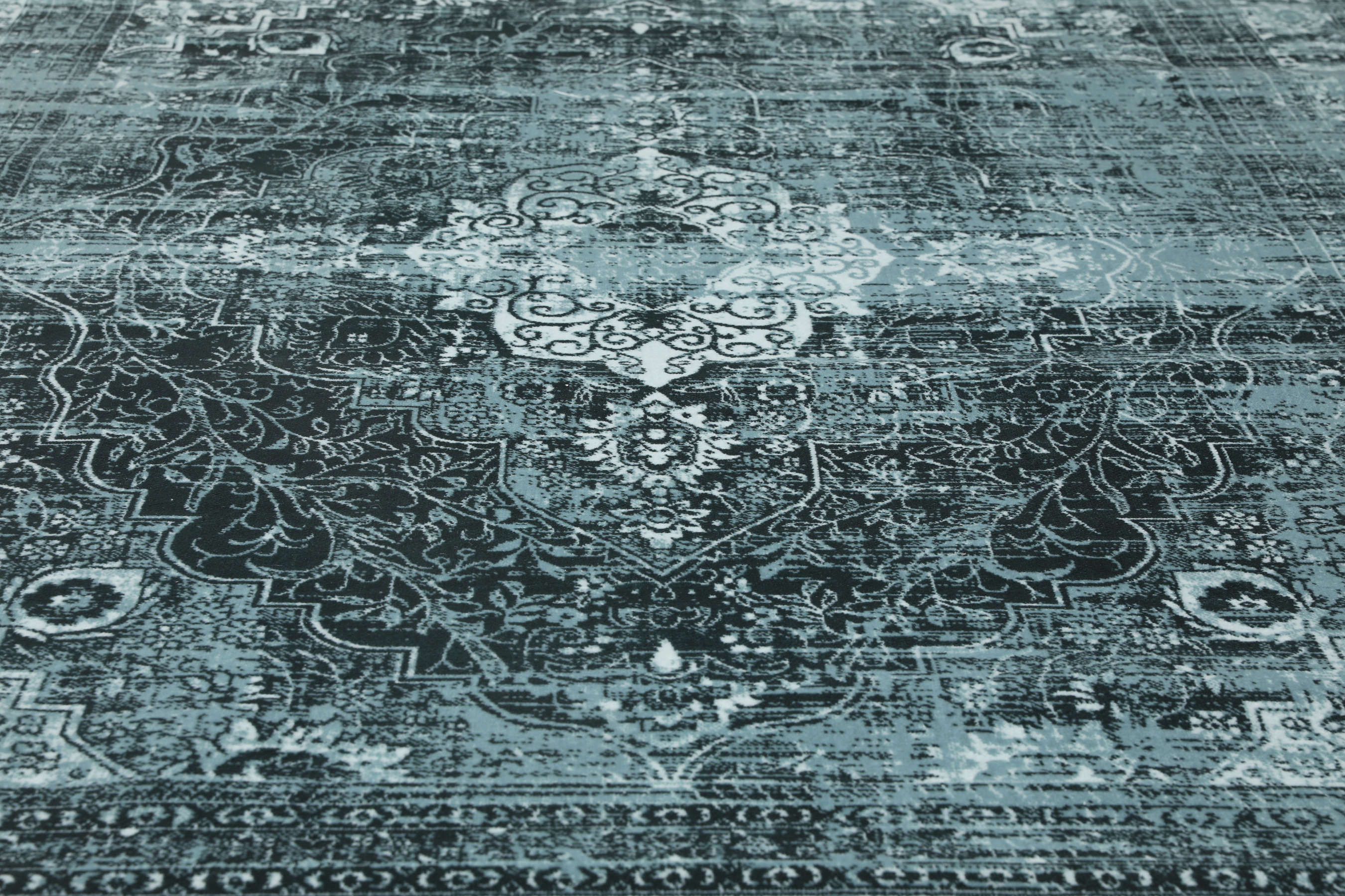 Jacinda - Dark Teal 240 x 350 cm Rug - Rugvista