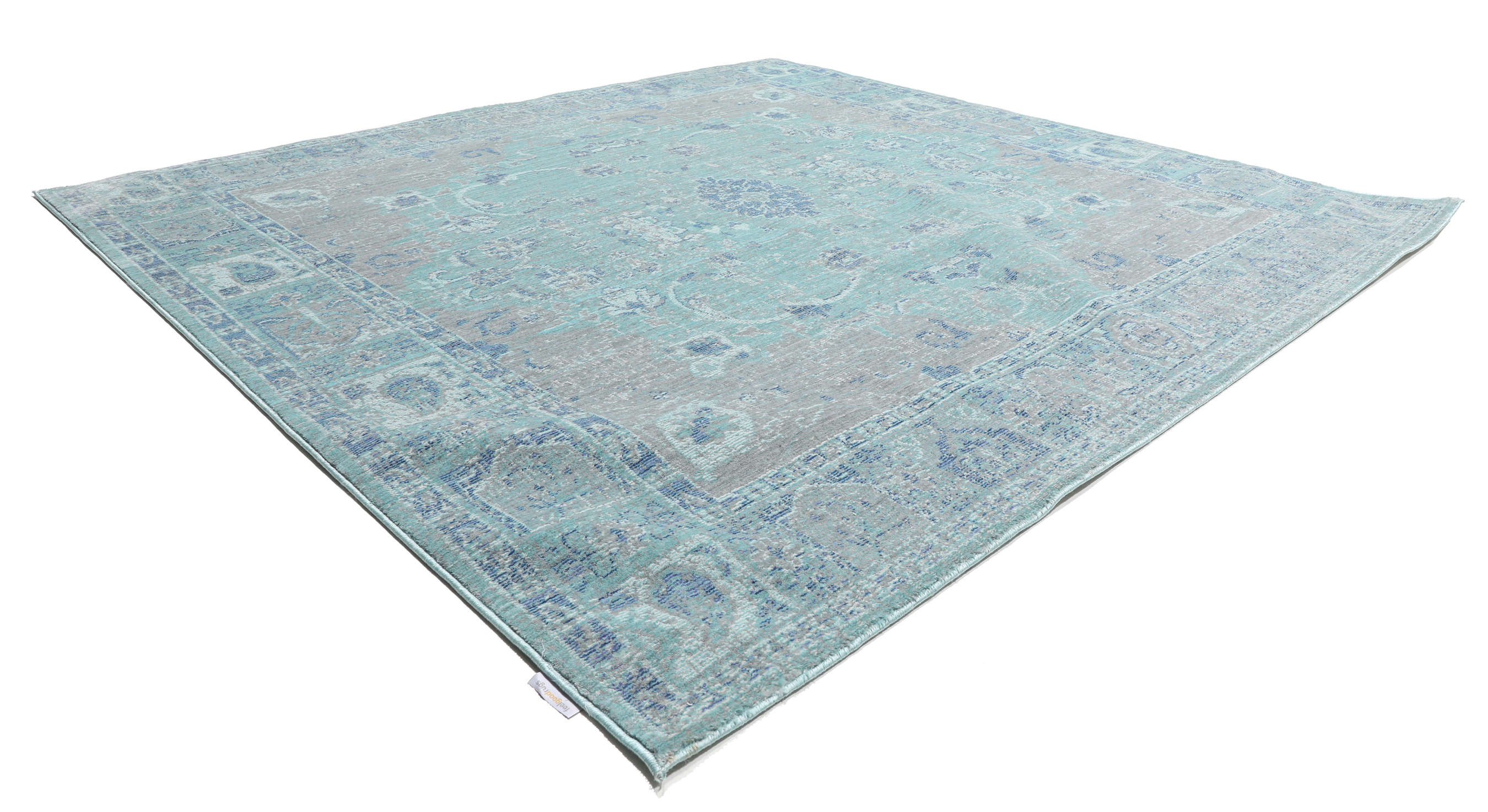 Maharani - Blue 200 x 200 cm Rug - Rugvista