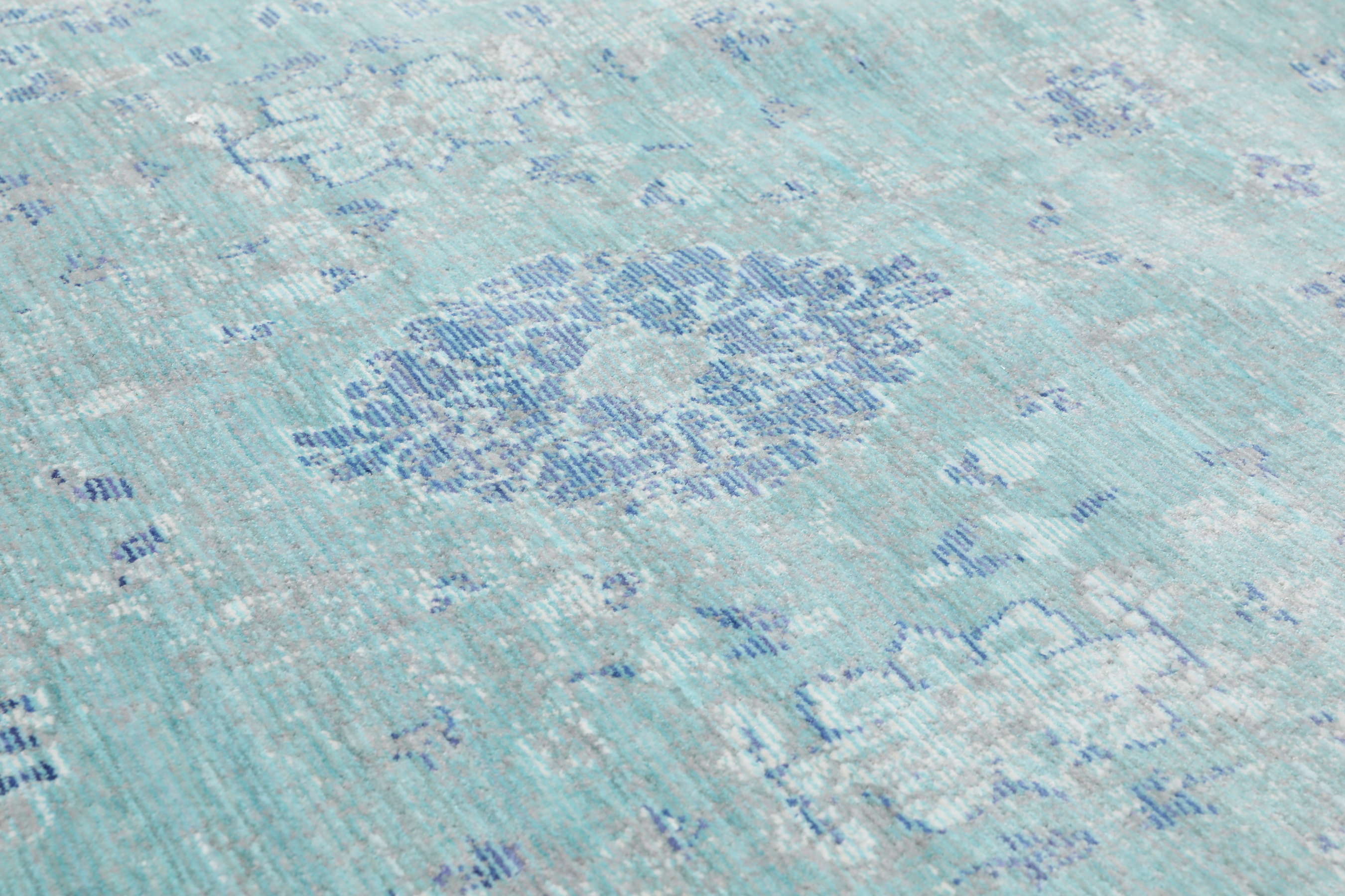 Maharani - Blue 200 x 200 cm Rug - Rugvista