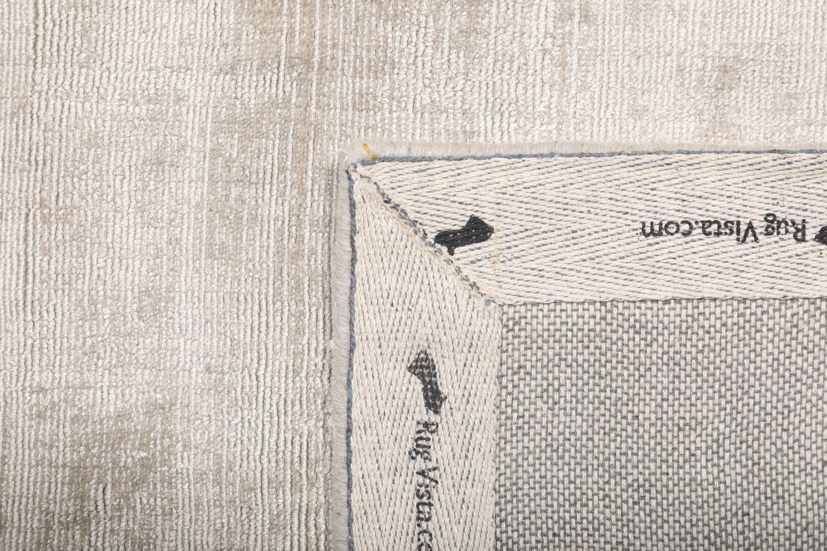 Tribeca - Cream Beige 240 x 340 cm Viscose Rug - Rugvista