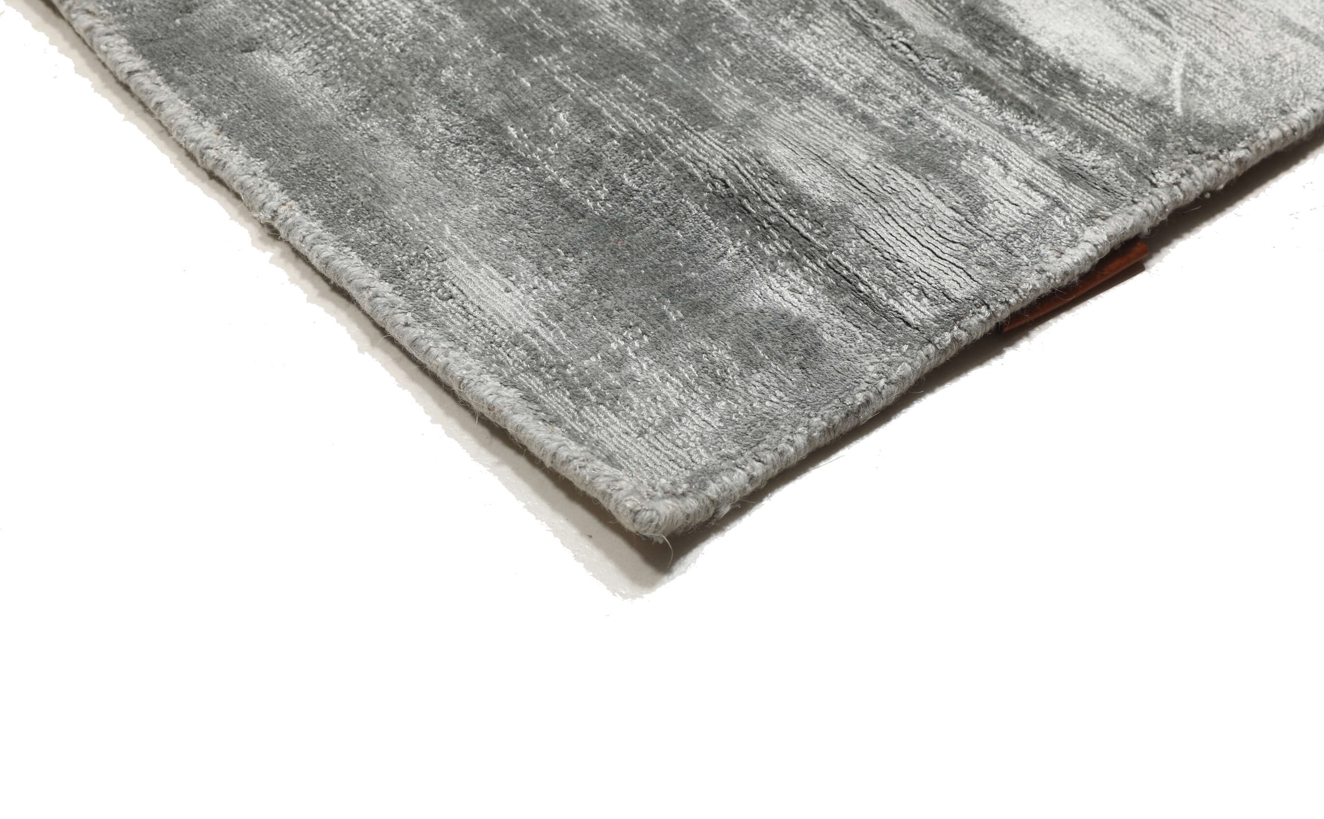 Tribeca - Gris Clair 210 x 290 cm Tapis En Viscose - Rugvista