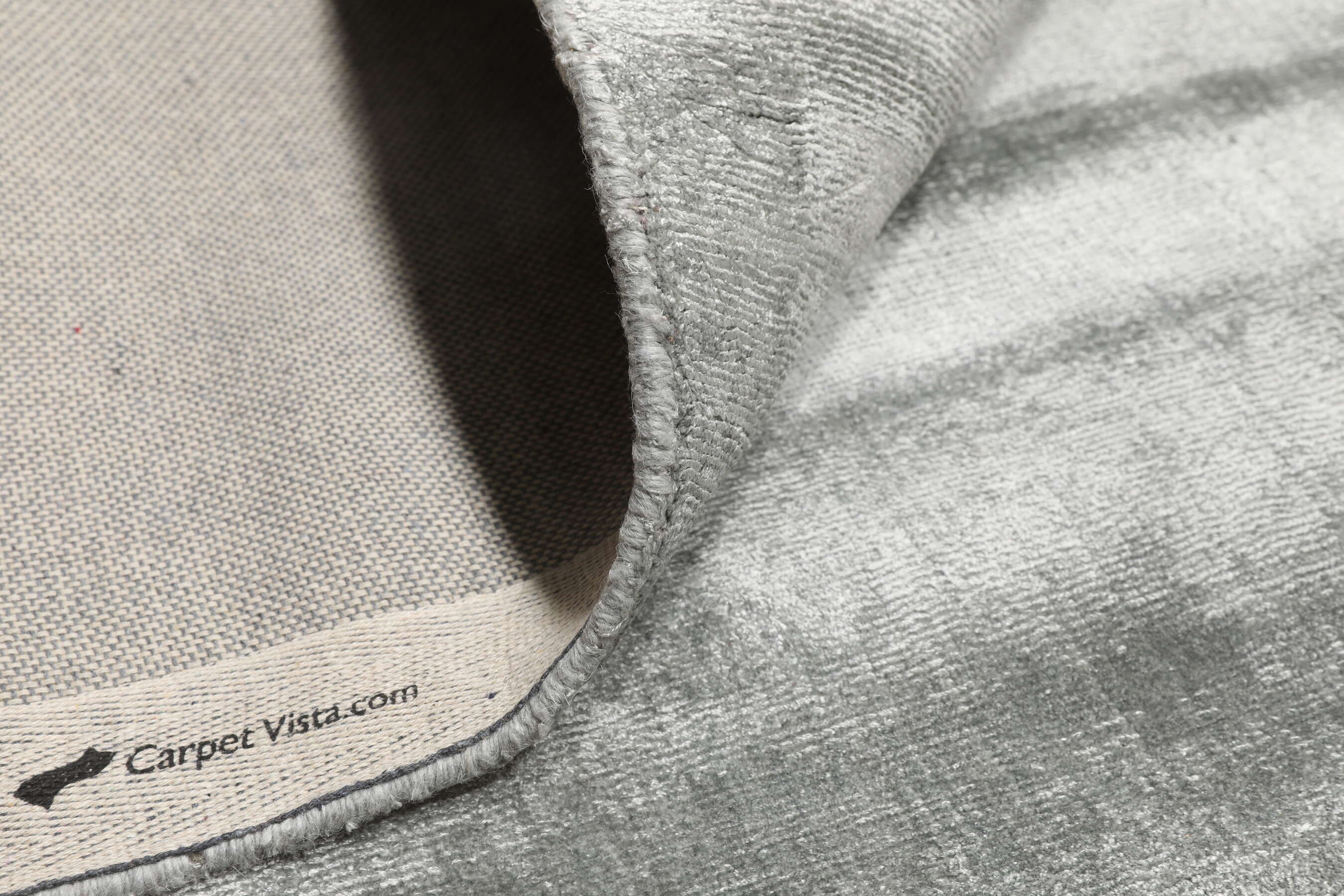 Tribeca - Cinzento Claro 210 x 290 cm Tapete De Viscose - Rugvista