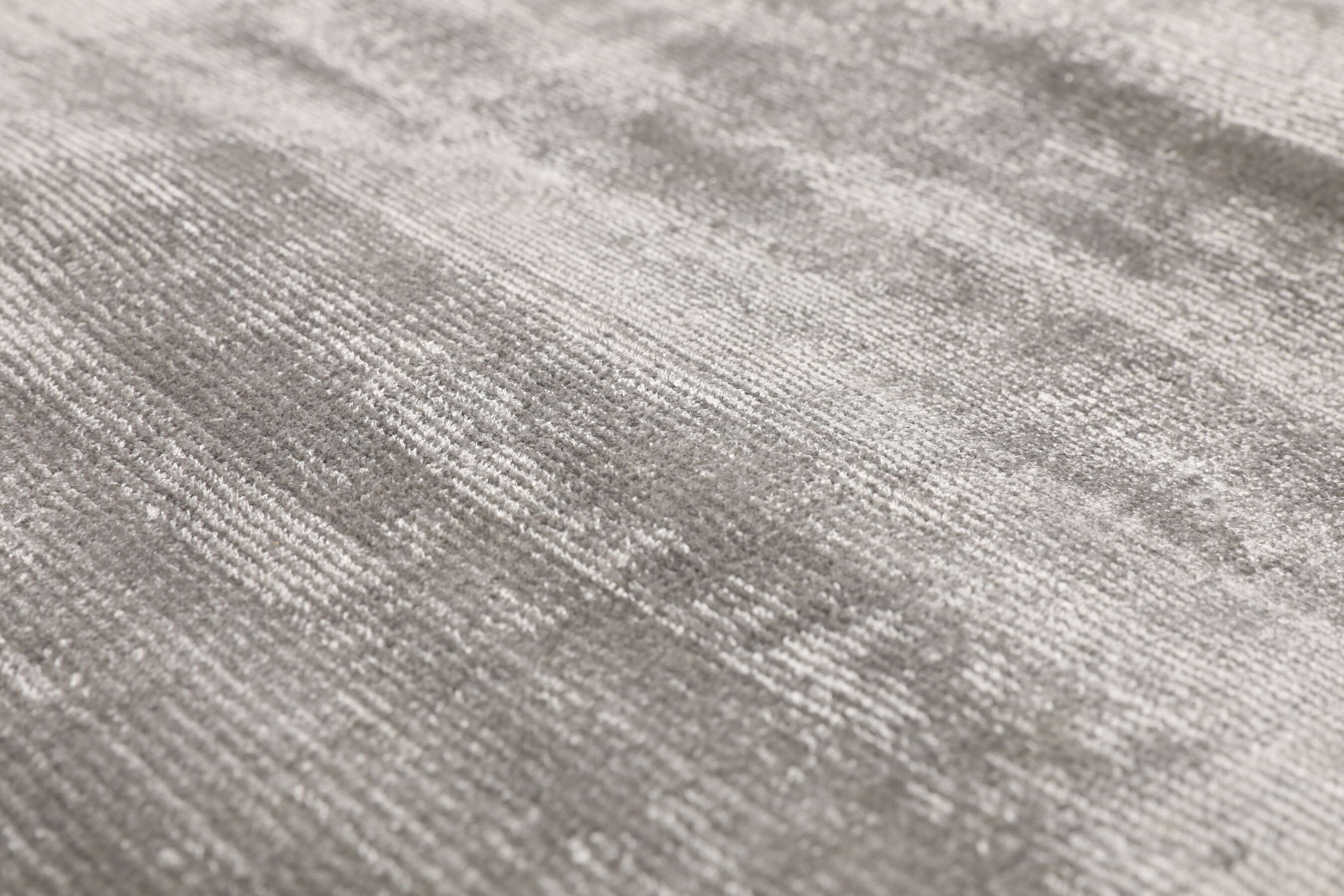 Tribeca - Grau 250 x 250 cm Viskoseteppich - Rugvista