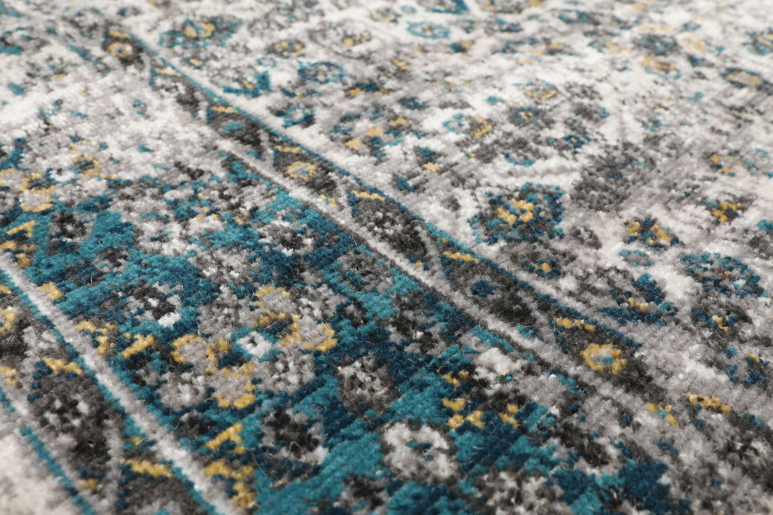 Rugvista Essential - Vintage Vitra - Dark Teal, Runner 80 x 350 cm Rug ...