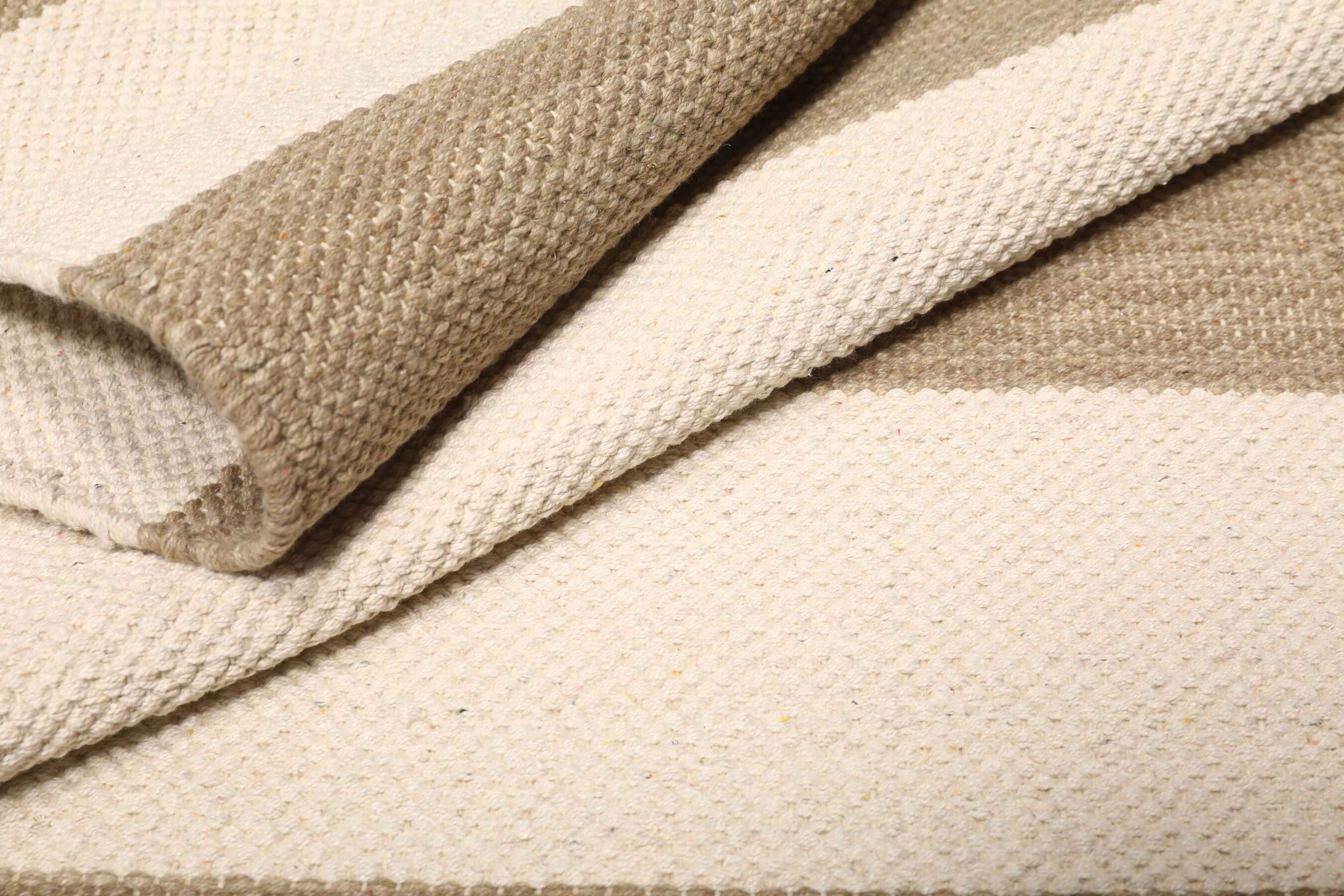 Rugvista Essential - Cotton stripe - Brown, Runner 80 x 250 cm Cotton ...