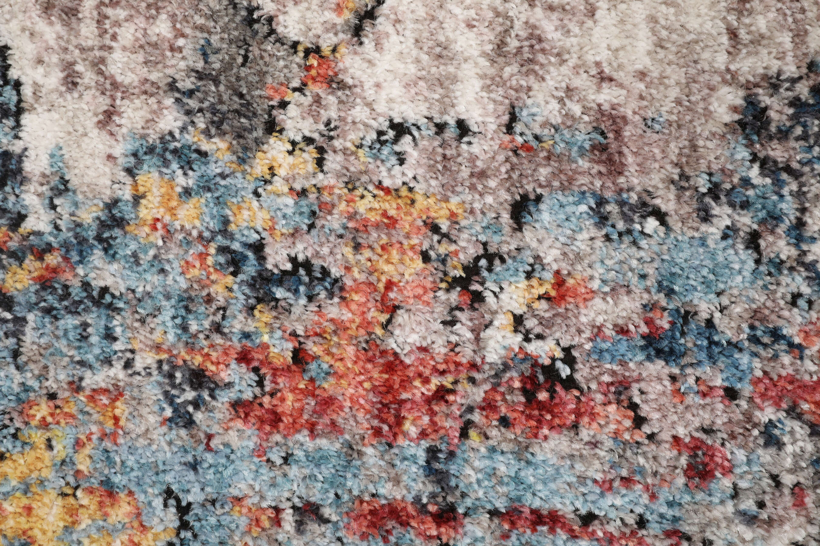 Lorentz - Grey / Multicolor, Runner 80 x 250 cm Rug - Rugvista