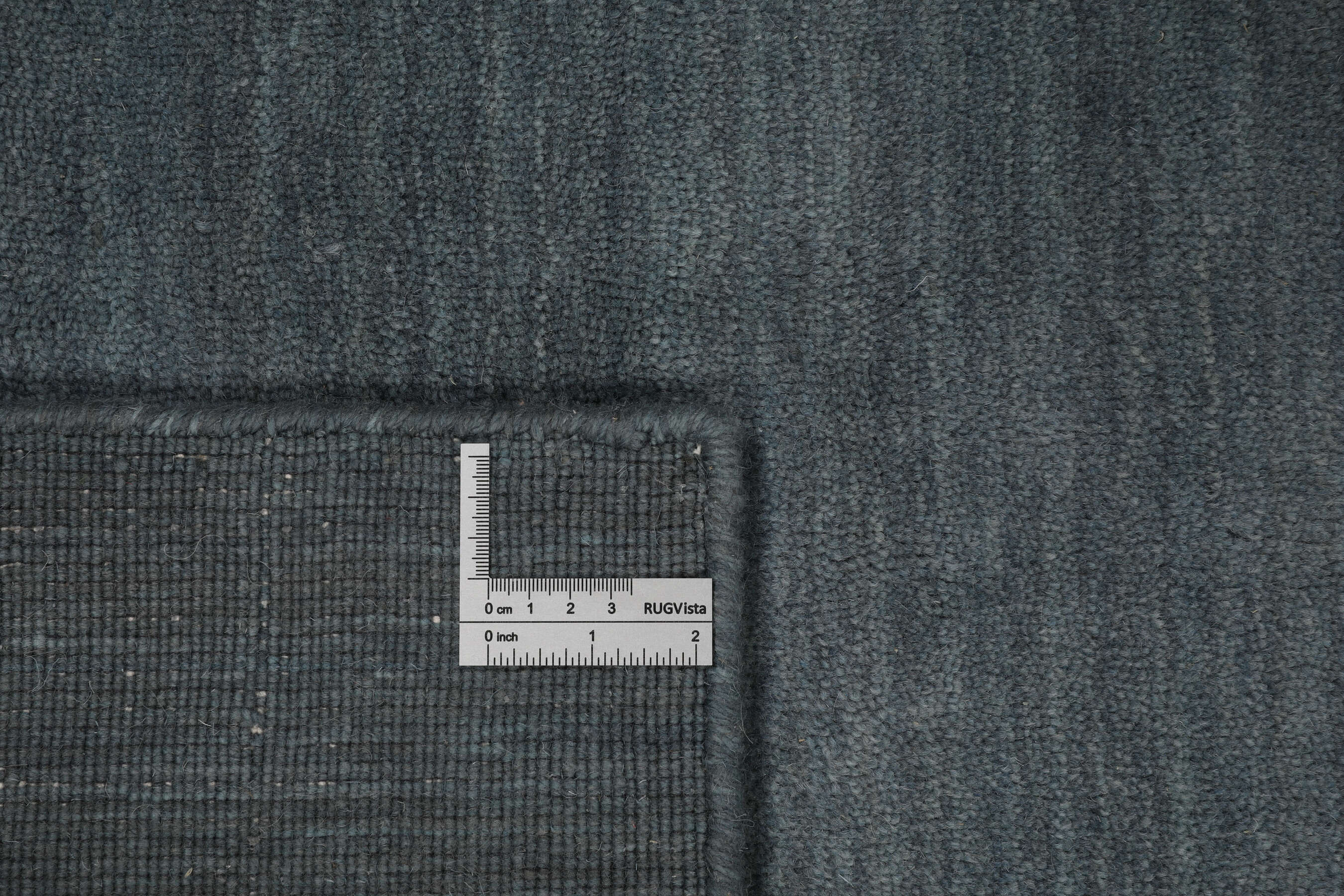 Handloom Frame - Dark Teal 250 x 300 cm Wool Rug - Rugvista