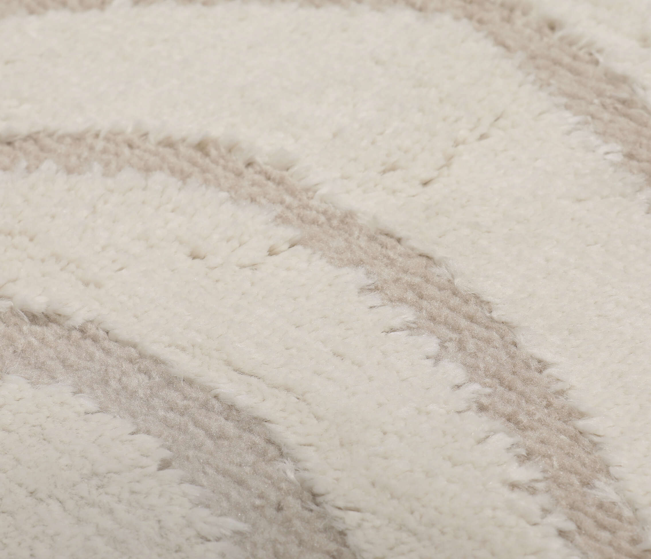 Rugvista Essential - Chaima - Cream White / Beige 240 x 240 cm Rug ...