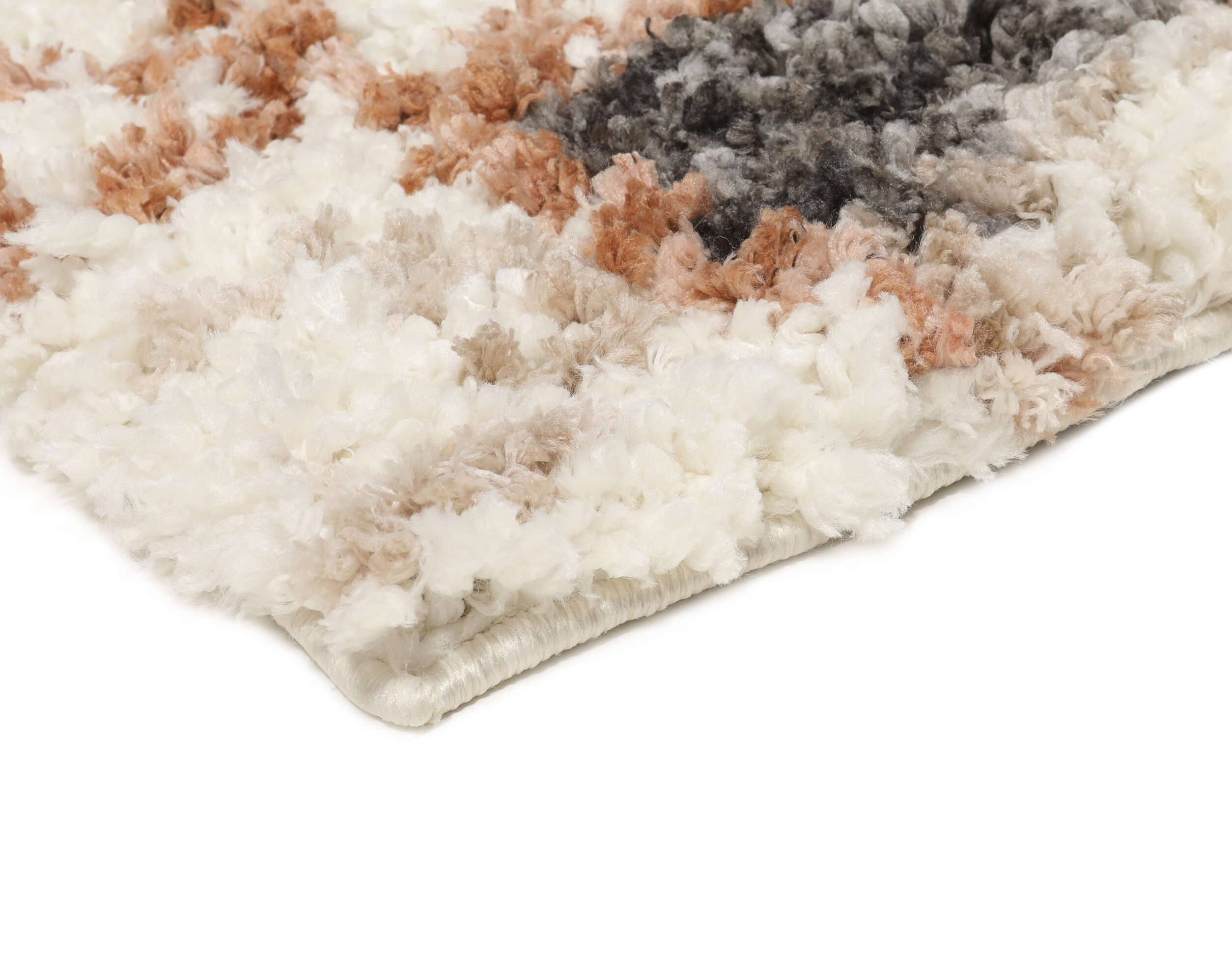 Salma Ultra - Terracotta / Dark Grey 240 x 340 cm Rug - Rugvista