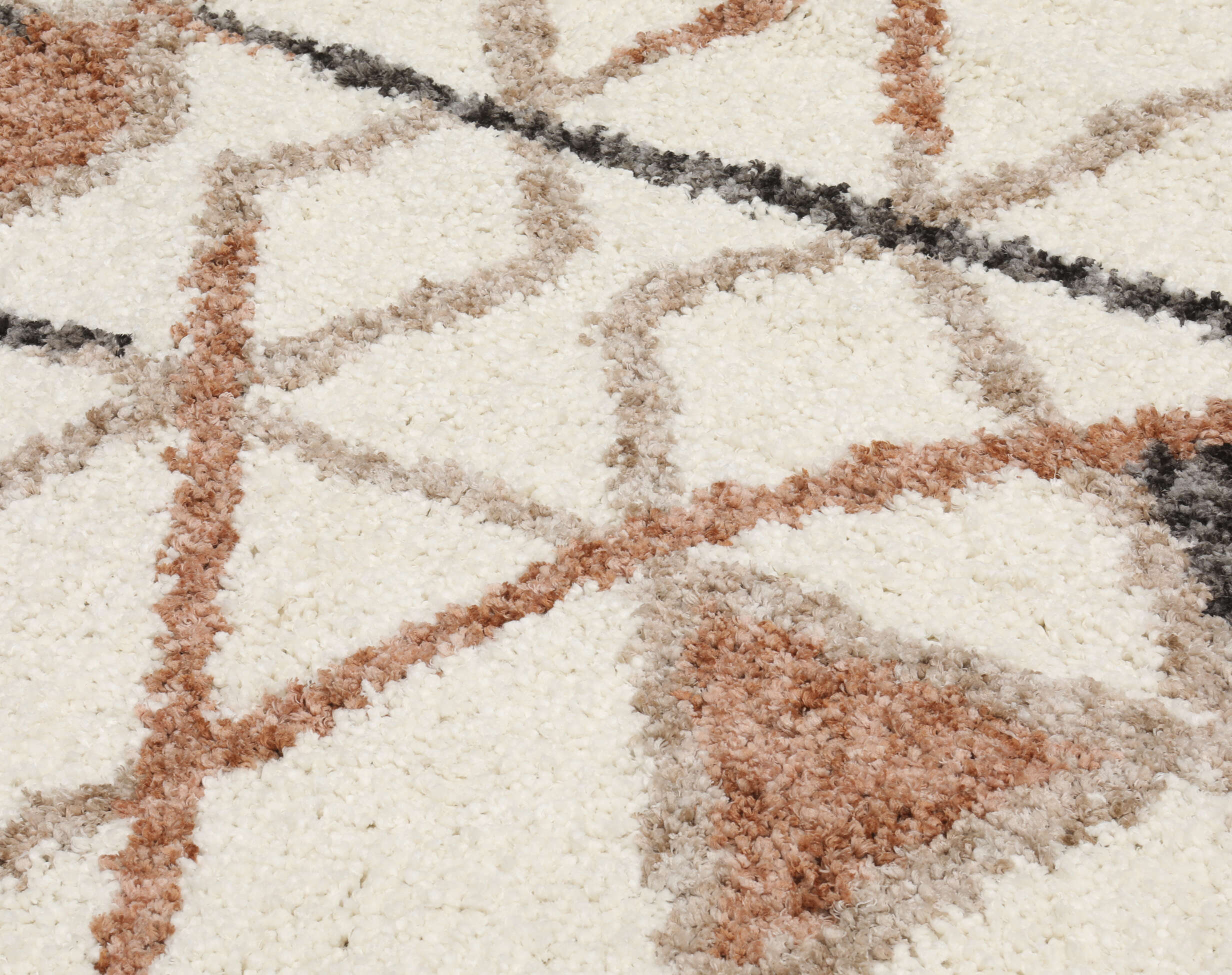 Salma Ultra - Terracotta / Dark Grey 240 x 340 cm Rug - Rugvista