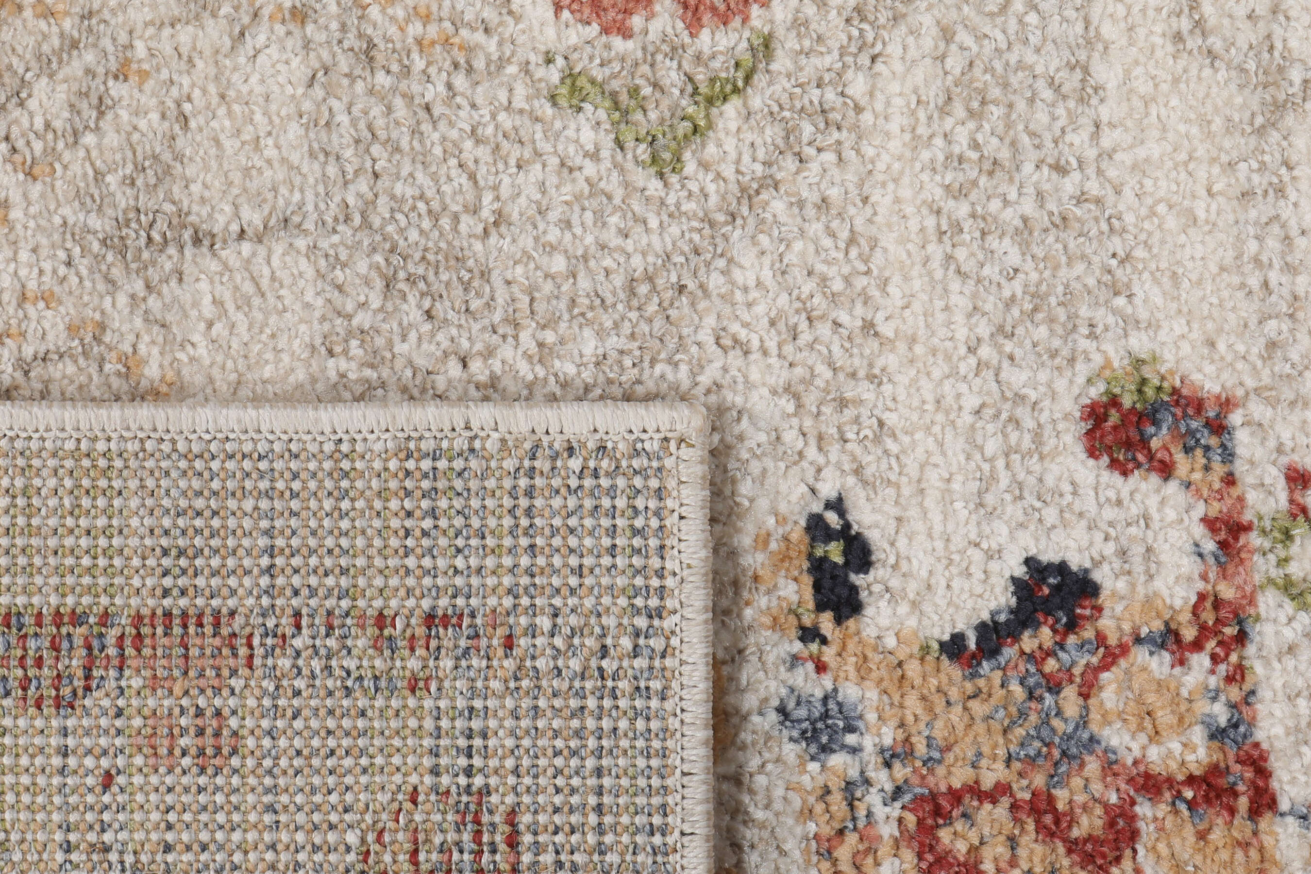 Rugvista Essential - Umizia - Beige / Rust Red 140 x 200 cm Rug - Rugvista