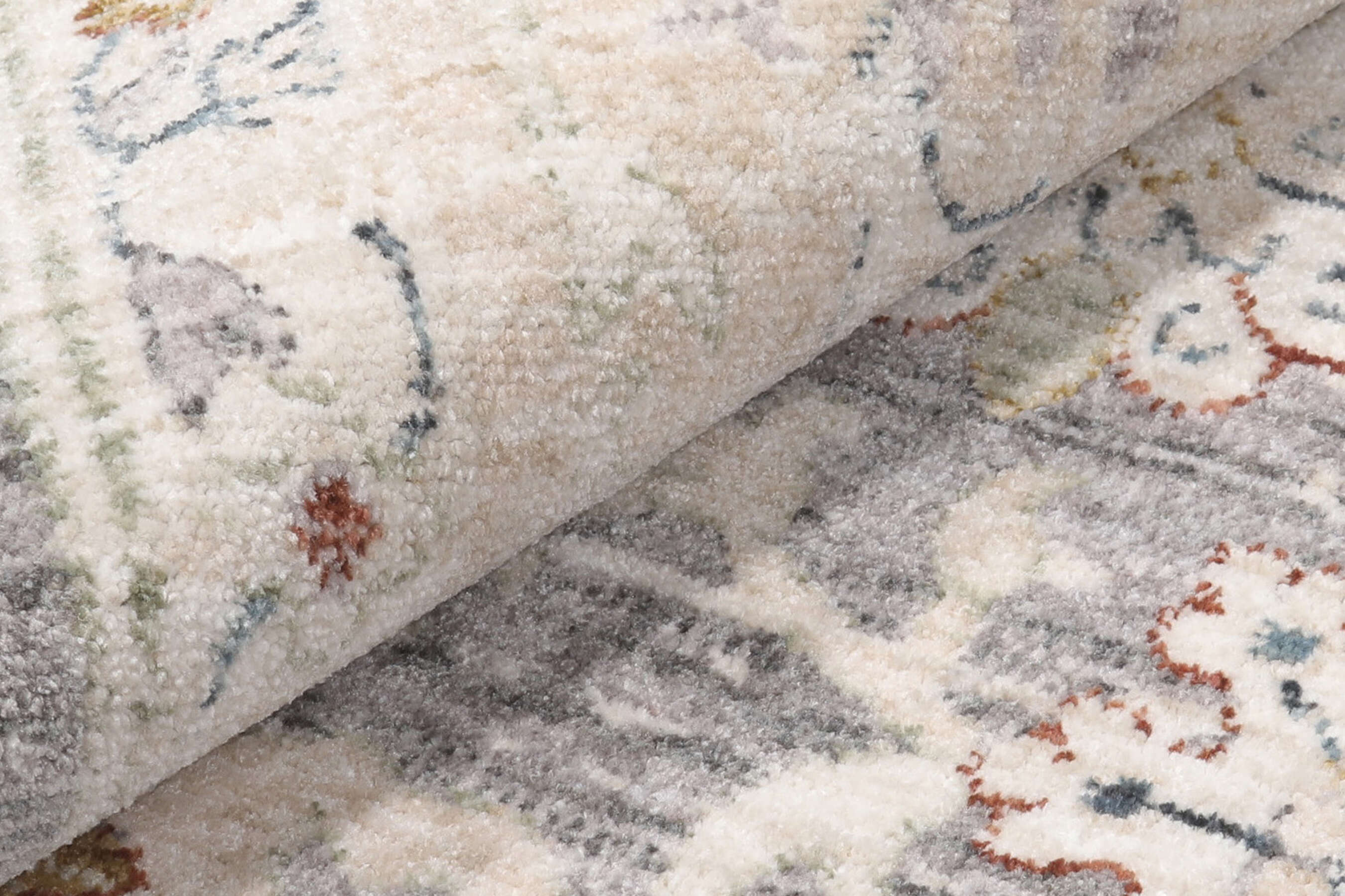 Metiza - Beige / Grey 240 x 240 cm Rug - Rugvista