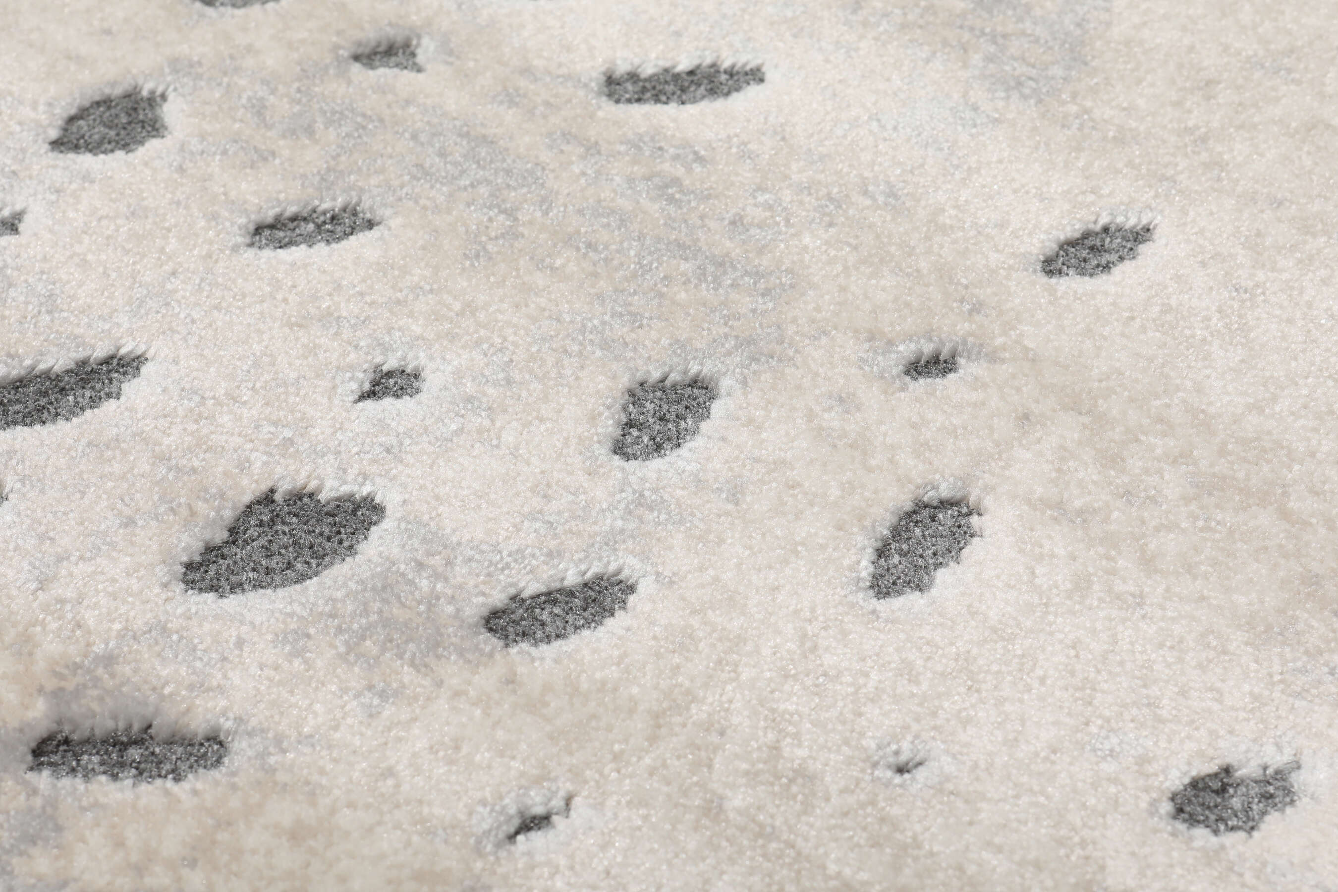 Storm - Greige, Round Ø 200 cm Rug - Rugvista