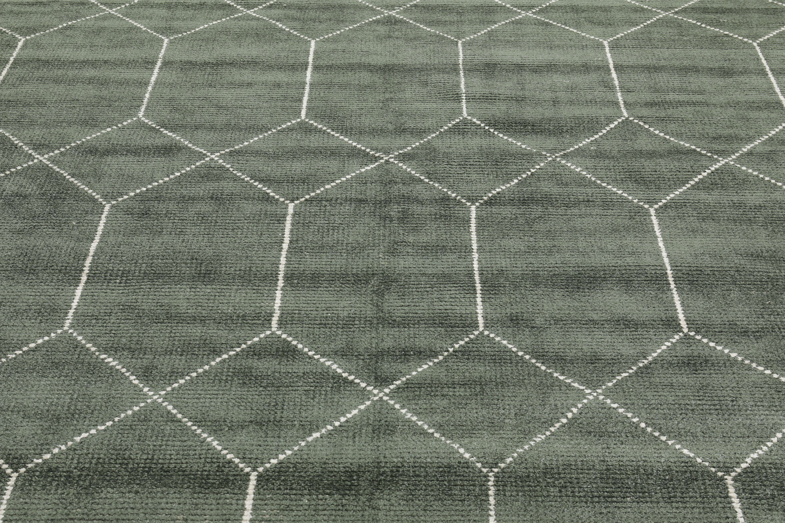 Kiara - Forest Green 300 x 400 cm Rug - Rugvista