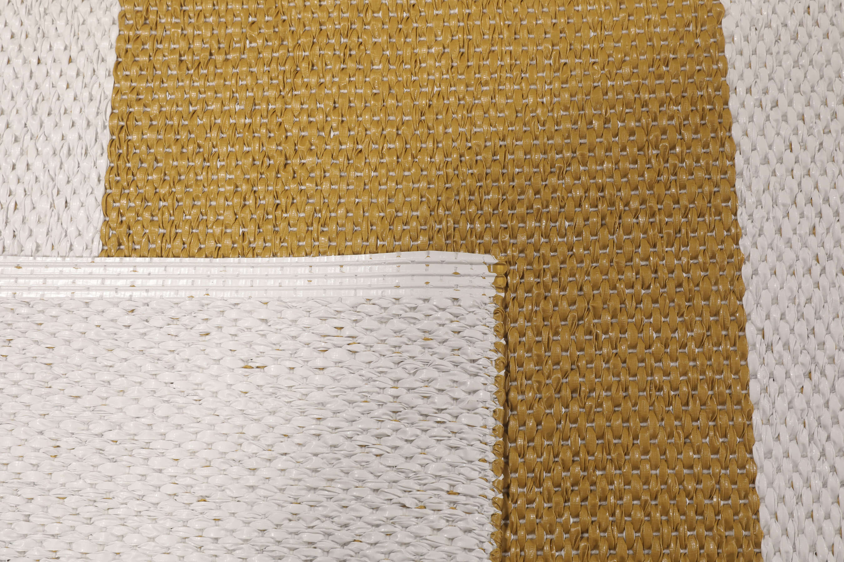 Emil - Yellow, Runner 70 x 350 cm Plastic Rug - Rugvista