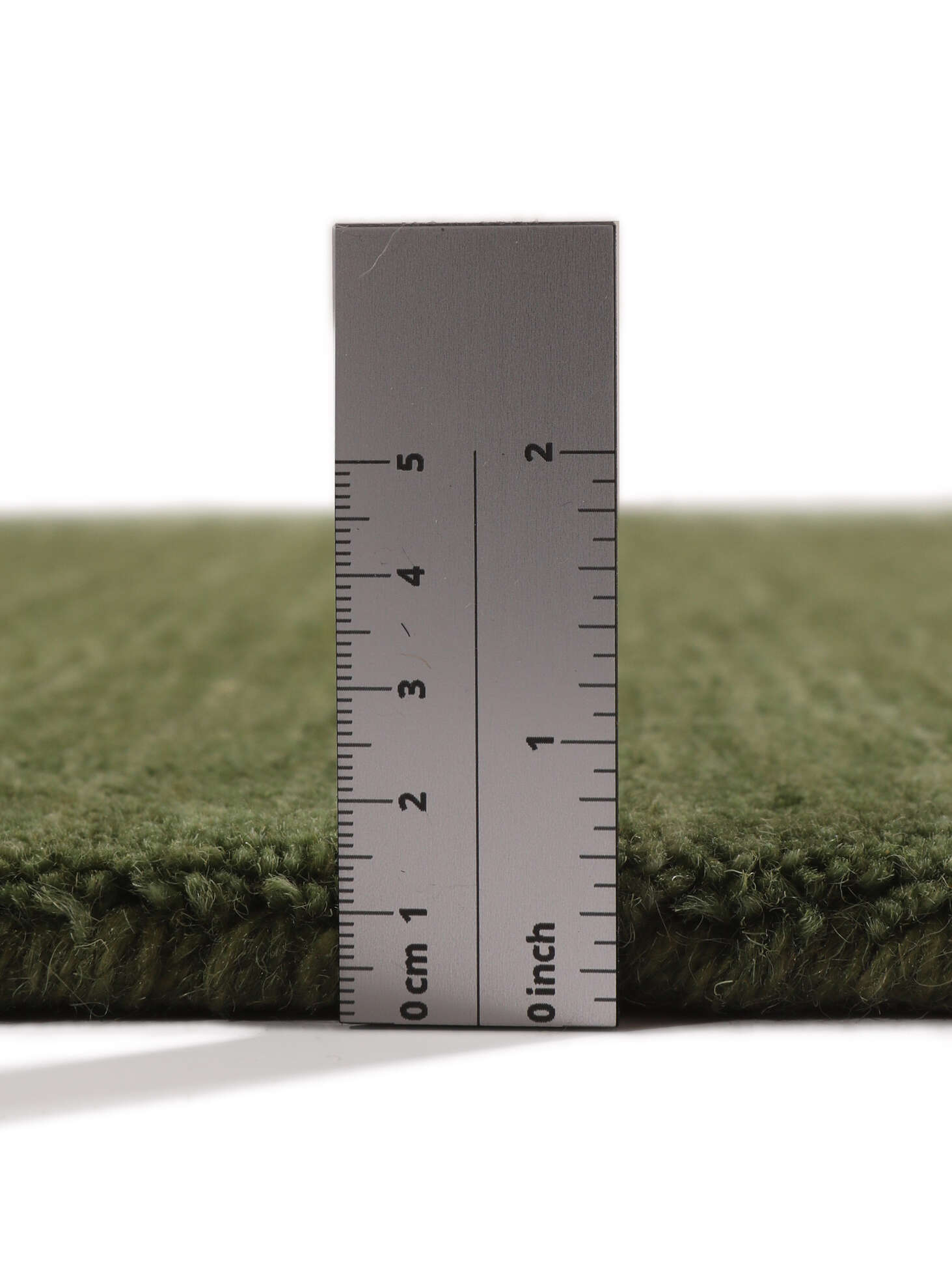 Handloom - Green, Round Ø 200 cm Wool Rug - Rugvista