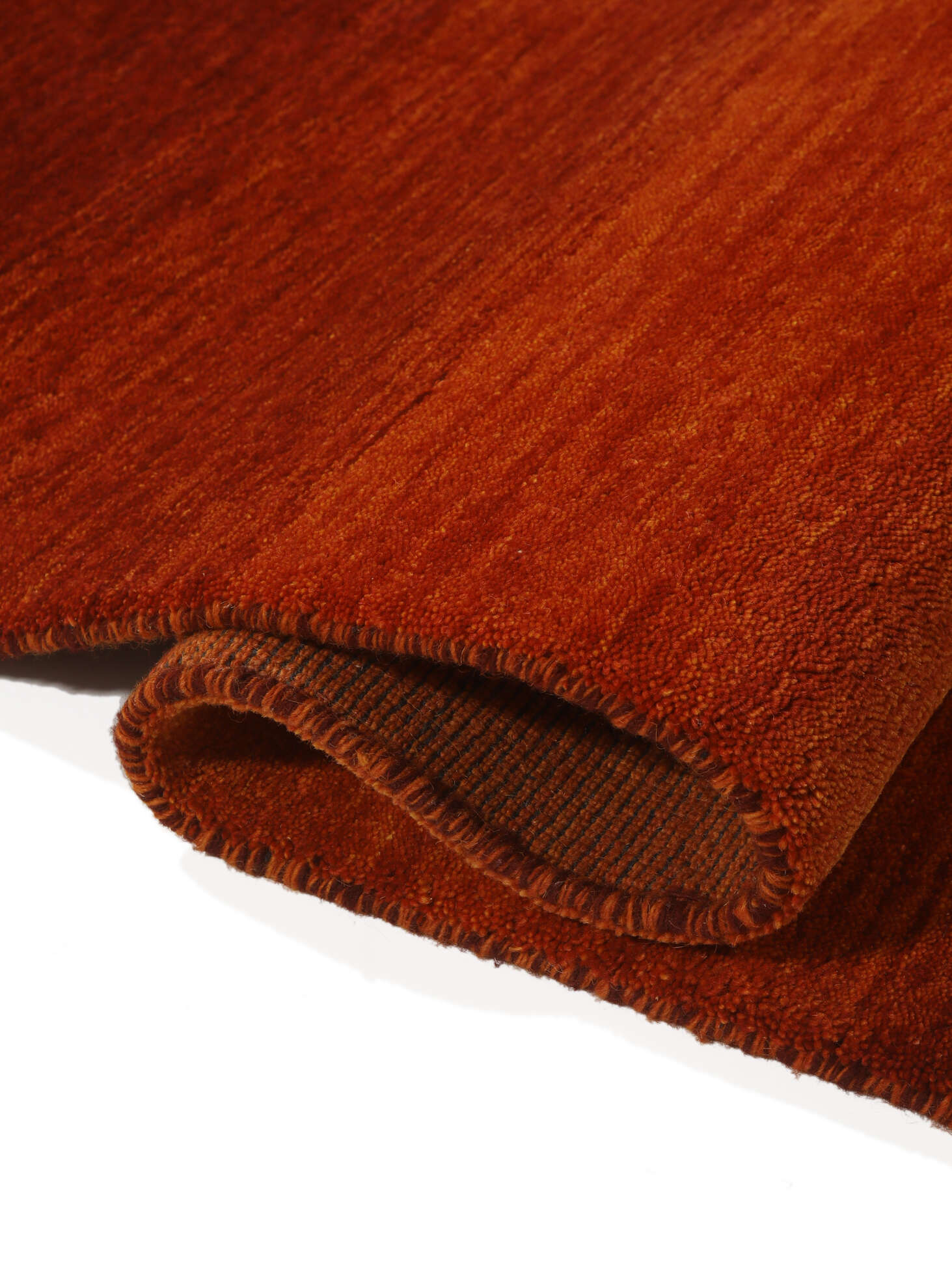 Gabbeh Rainbow - Rød, Aflangt 80 x 340 cm Uldtæppe - Rugvista