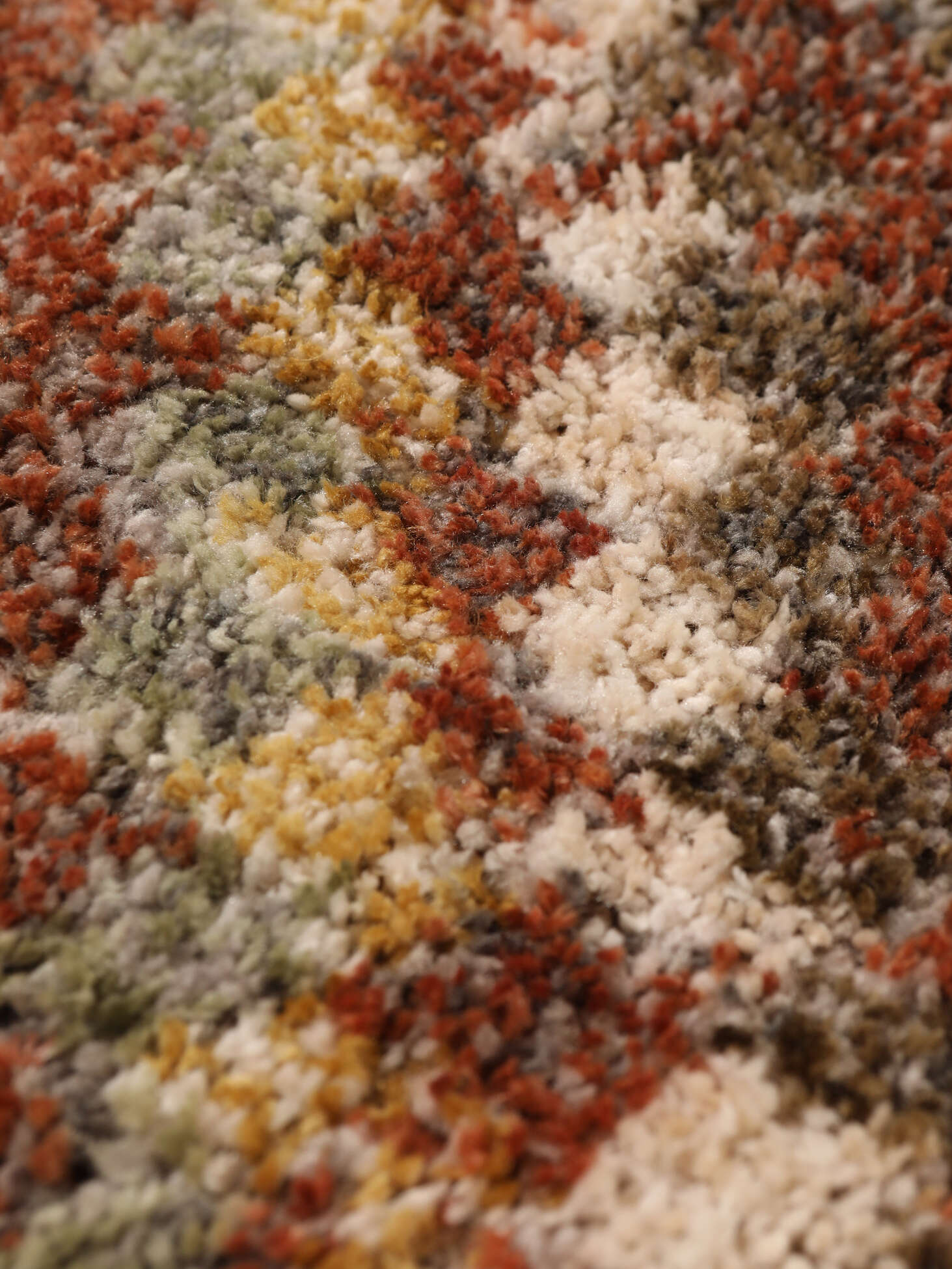 Tafra - Rust Red, Runner 100 x 250 cm Rug - Rugvista